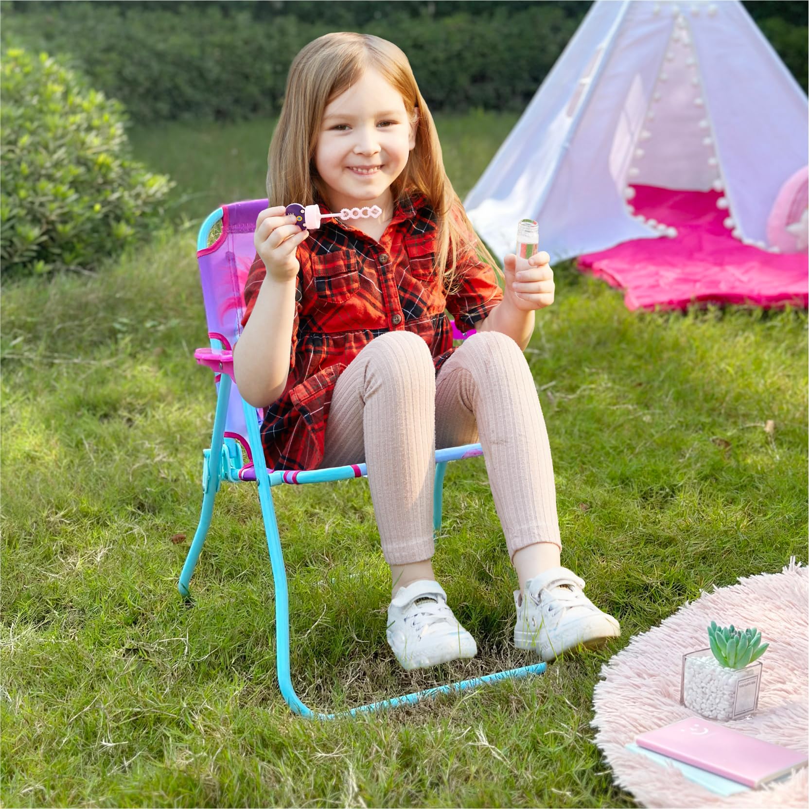 Snapklik.com : DreamWorks Trolls 3 Kids Outdoor Folding Chair, Portable ...