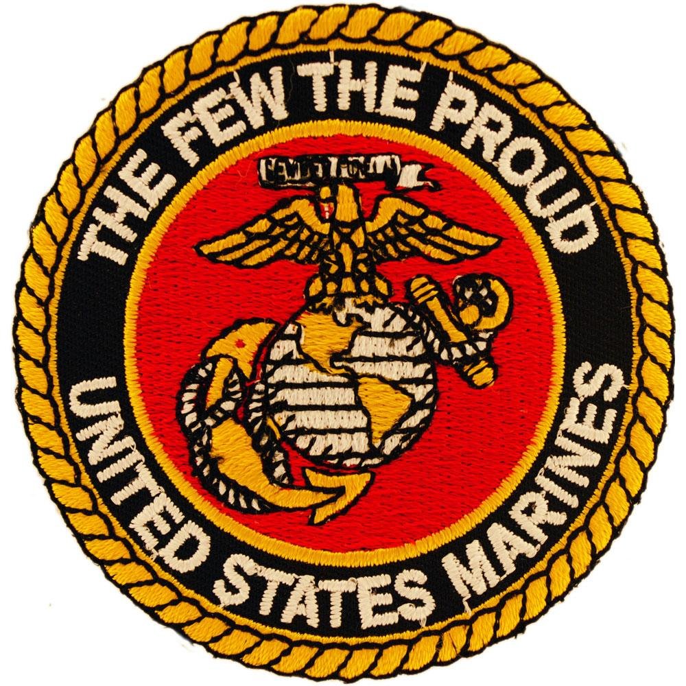 Usmc Black And White Logo