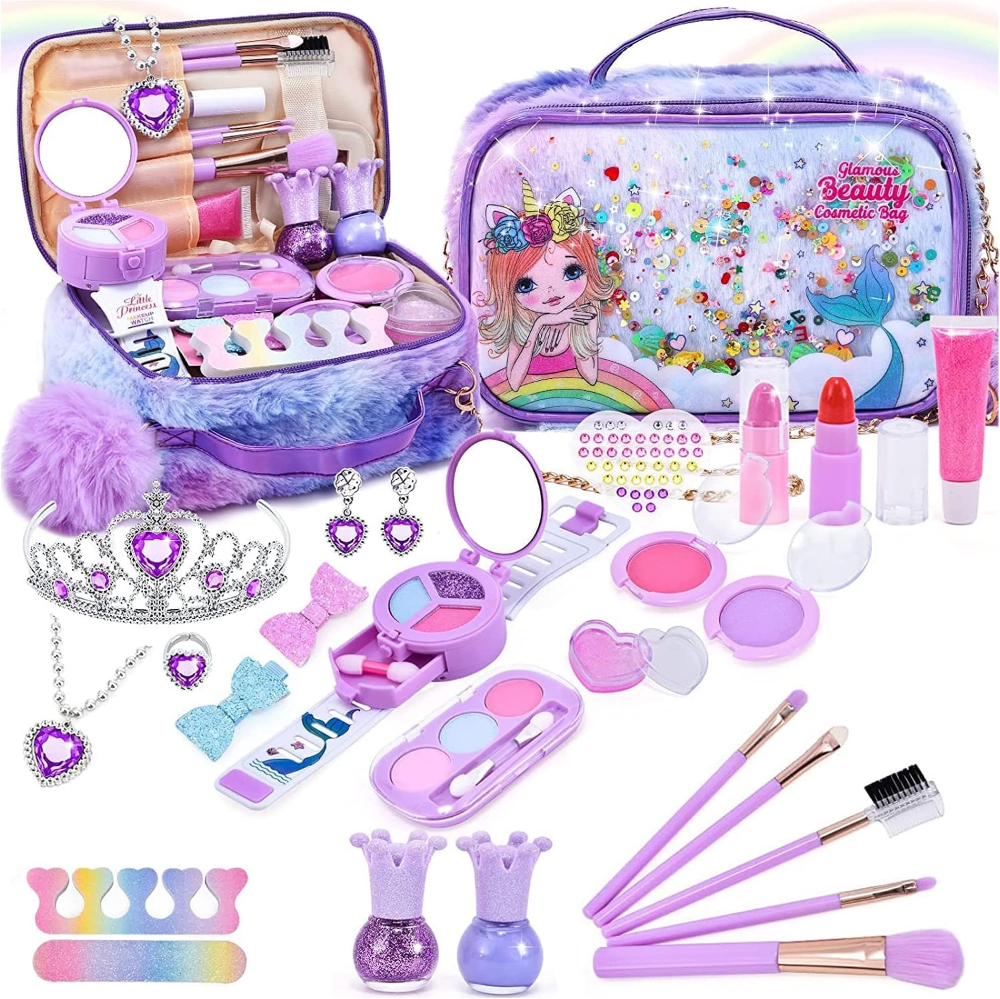 Swift Kids Makeup Kit for Girl Makeup Set Washable Make up Kit for ...