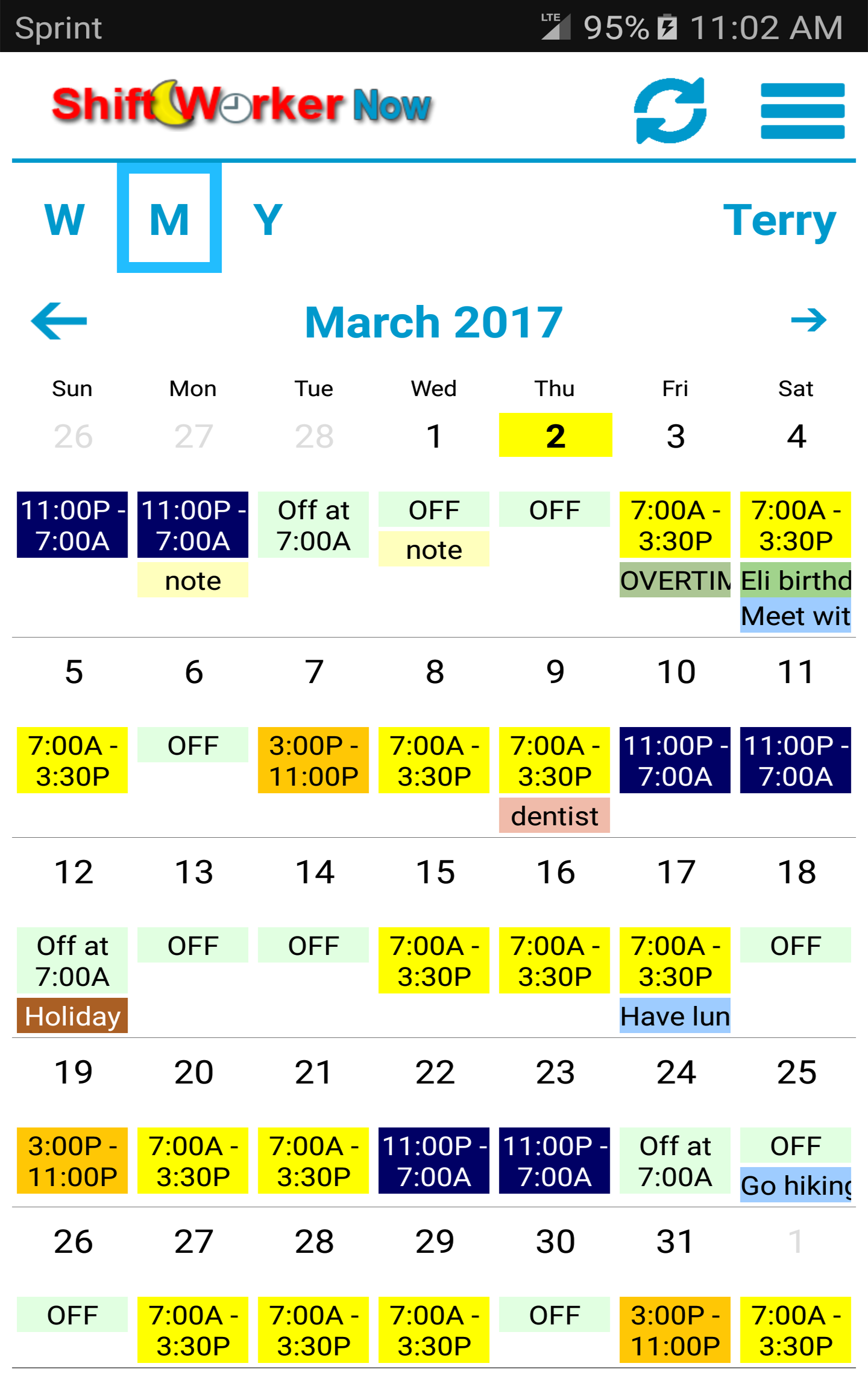 Shift Worker Now - App on Amazon Appstore