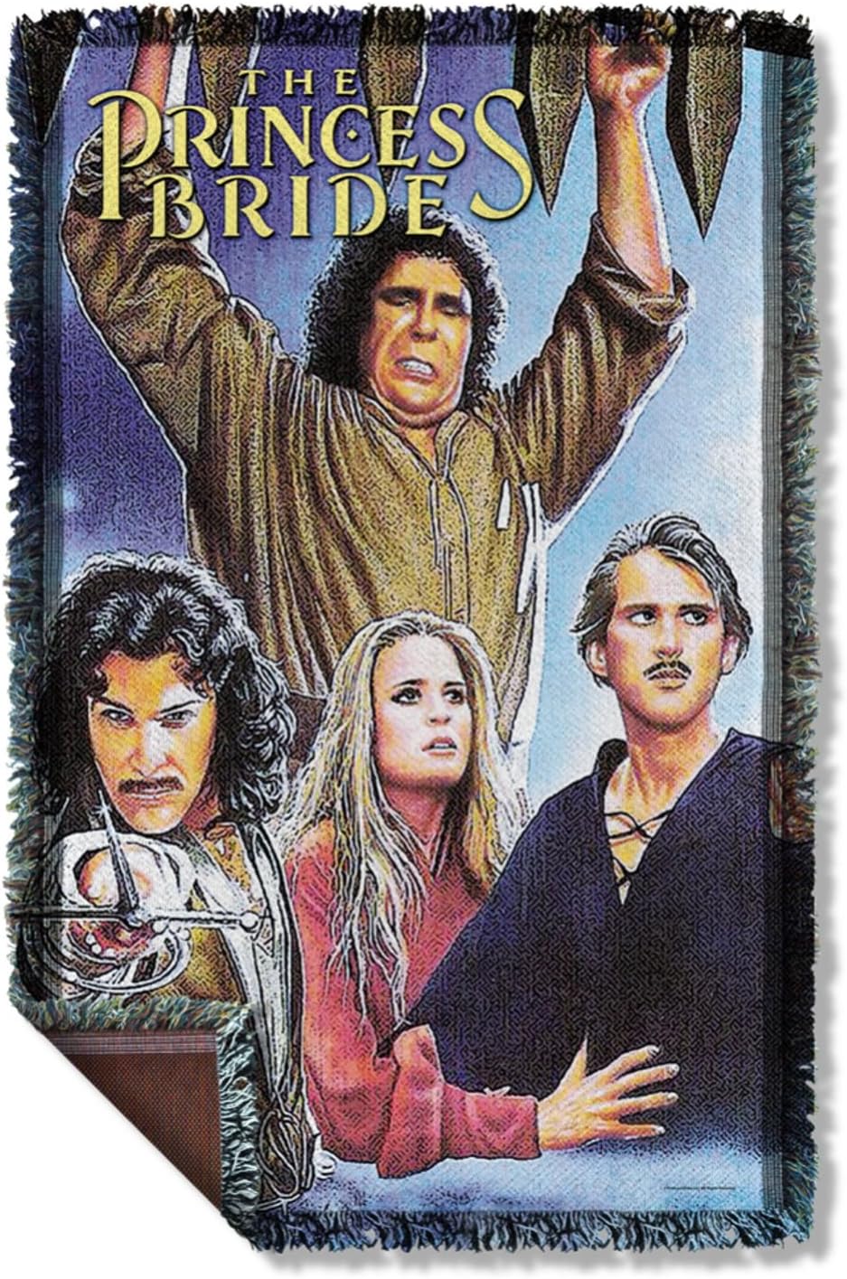 Amazon.com: Woven Throw: Alternate Poster The Princess Bride Multi ...