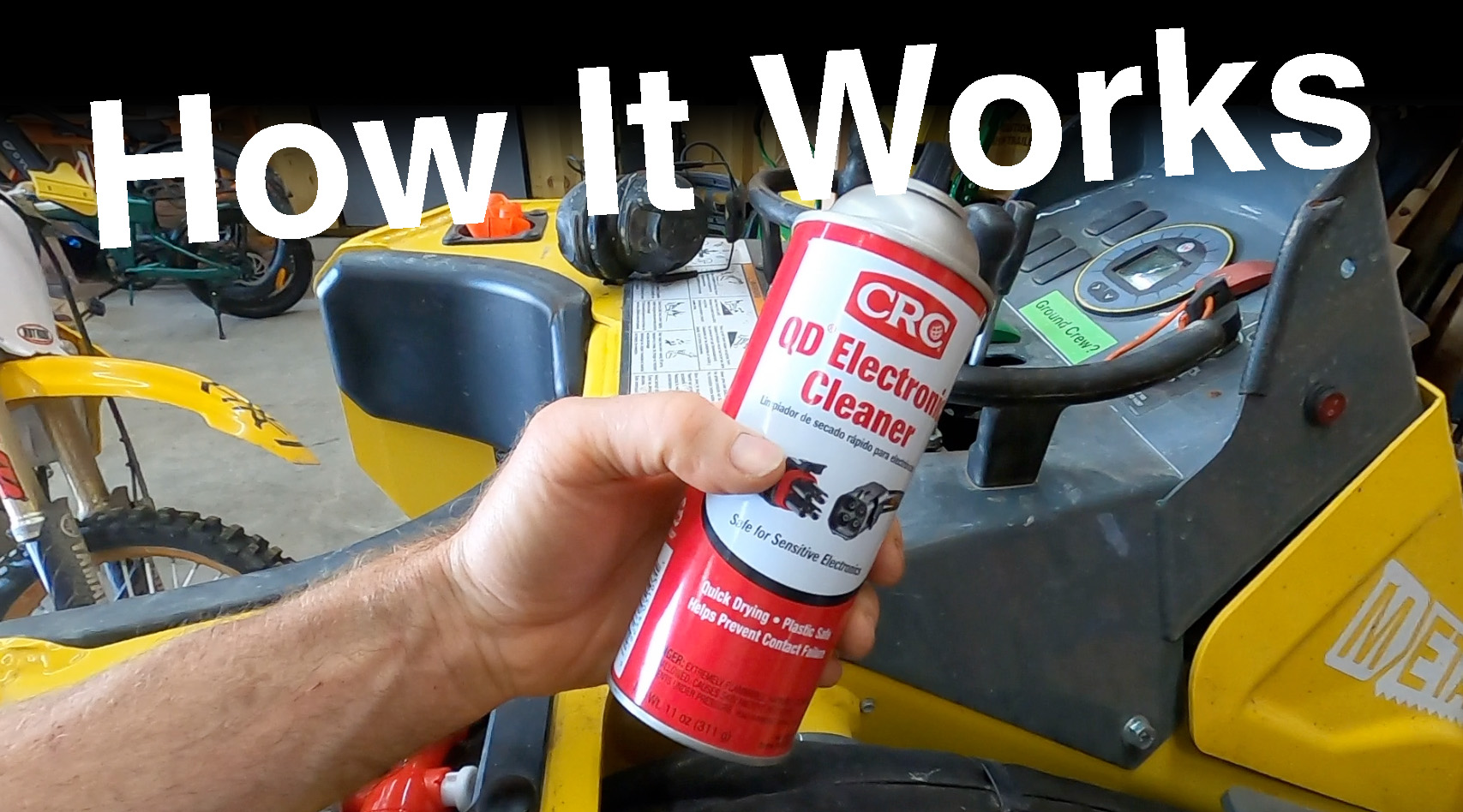 Watch HOW IT WORKS Electrical Cleaner by CRC 05103 on Amazon Live