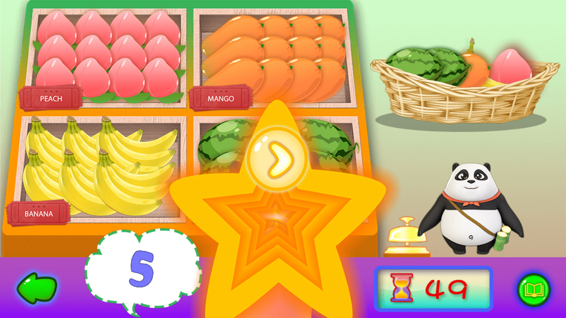 B.B.PAW Fruit Stand Math Learning for kids 2-6 Years Old - App on ...