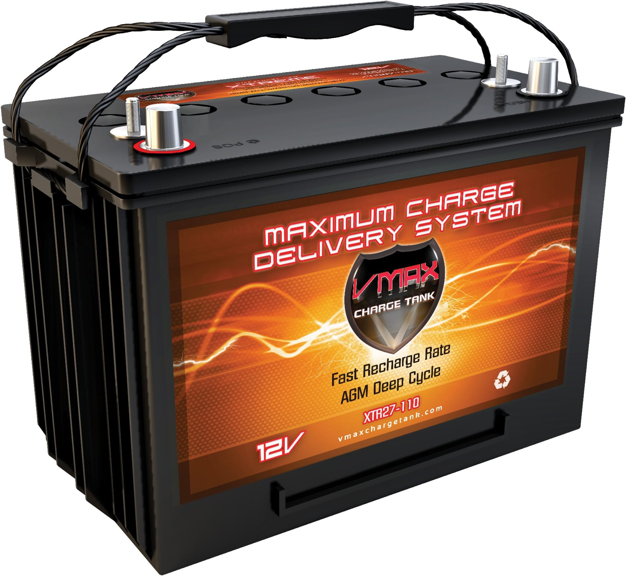 Amazon.com: Deep Cycle Lithium Ion Marine Battery Group 27 Dual ...
