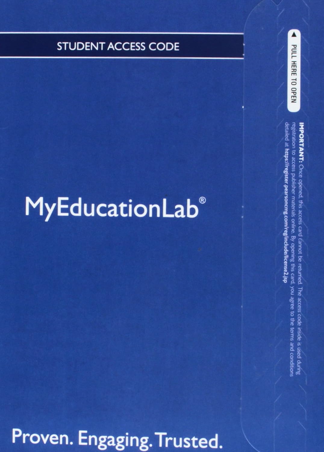 NEW MyEducationLab with Pearson eText - Standalone Access Card - for ...