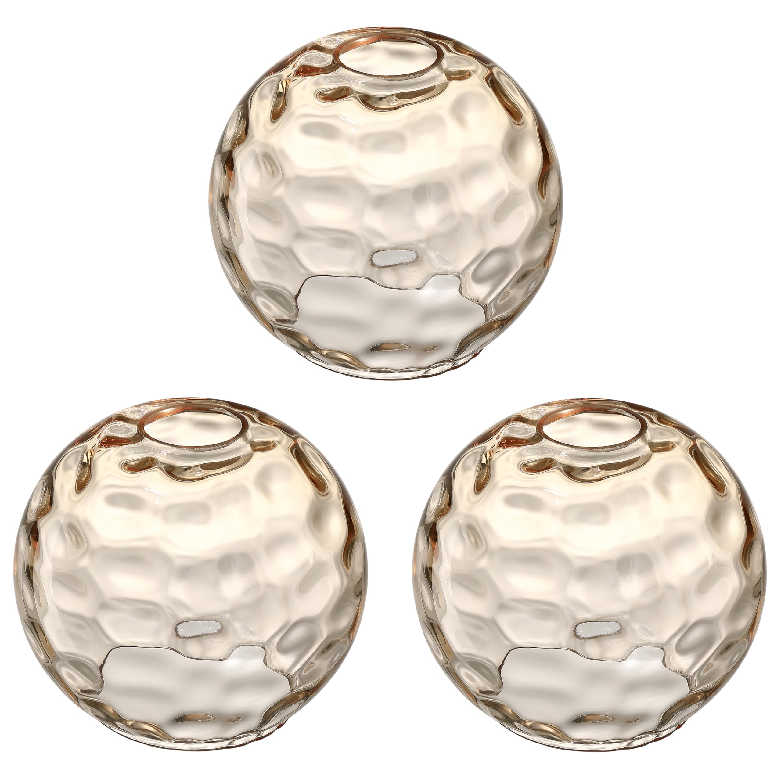 6.3 Inch Replacement Clear Hammer Glass Lamp Shade Light Fixture,for ...