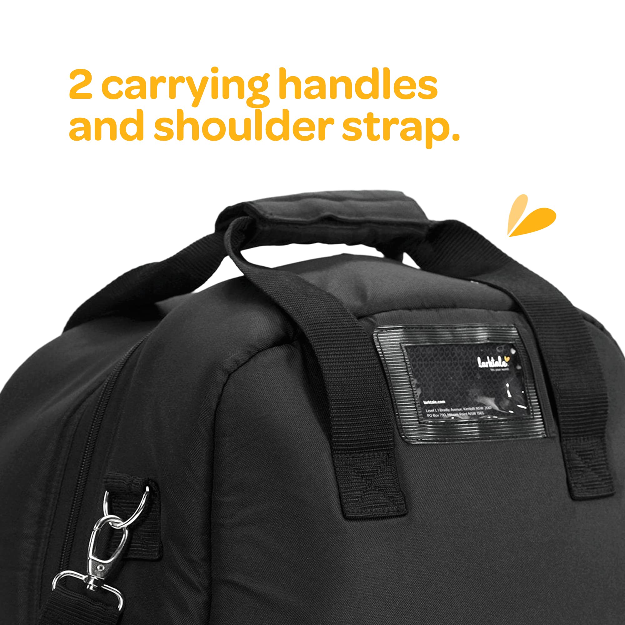 Snapklik.com : Larktale Coast Carry Cot Collapsible Bassinet Attachment ...