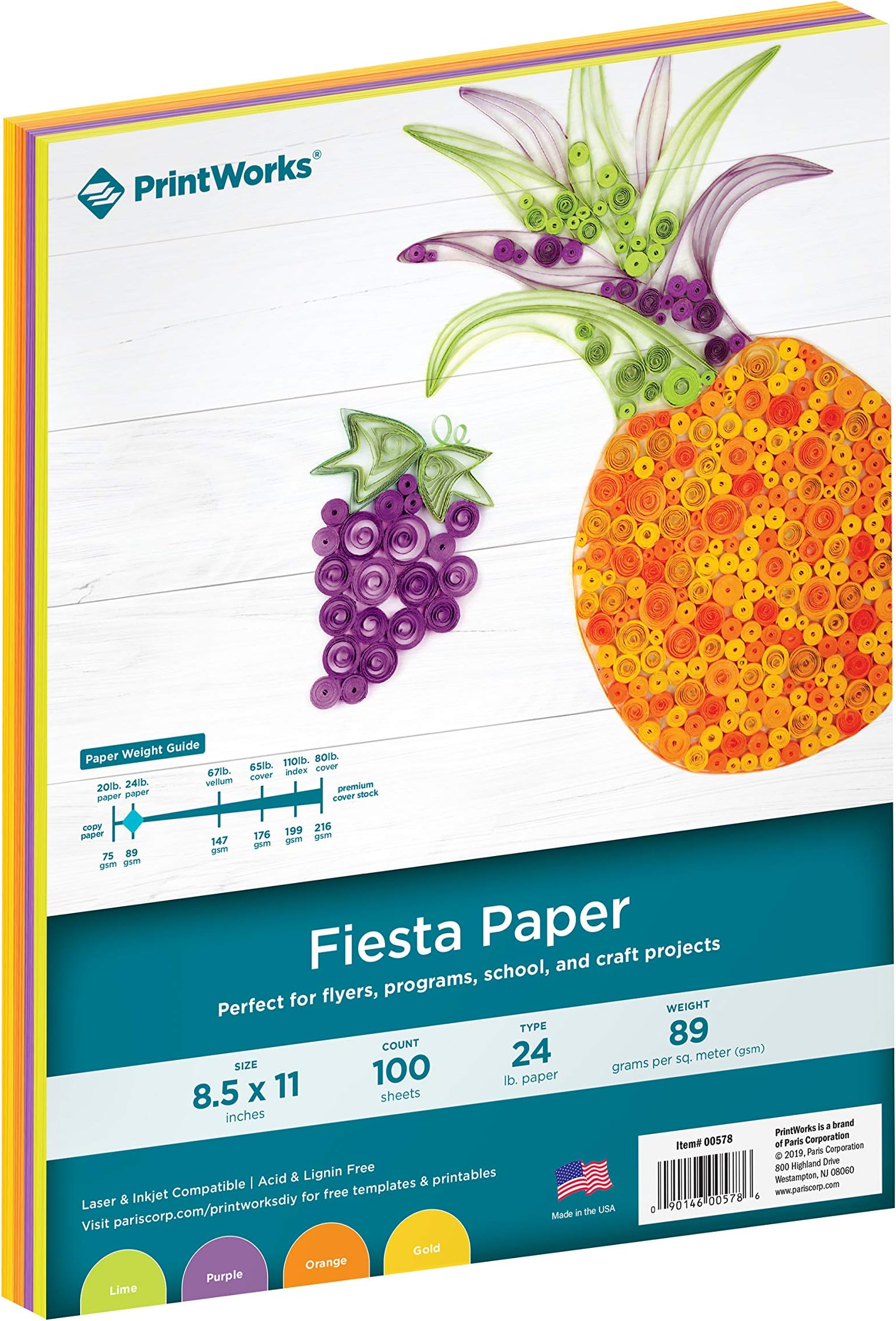 Amazon.com : International Paper Company 103358 Multipurpose Paper ...