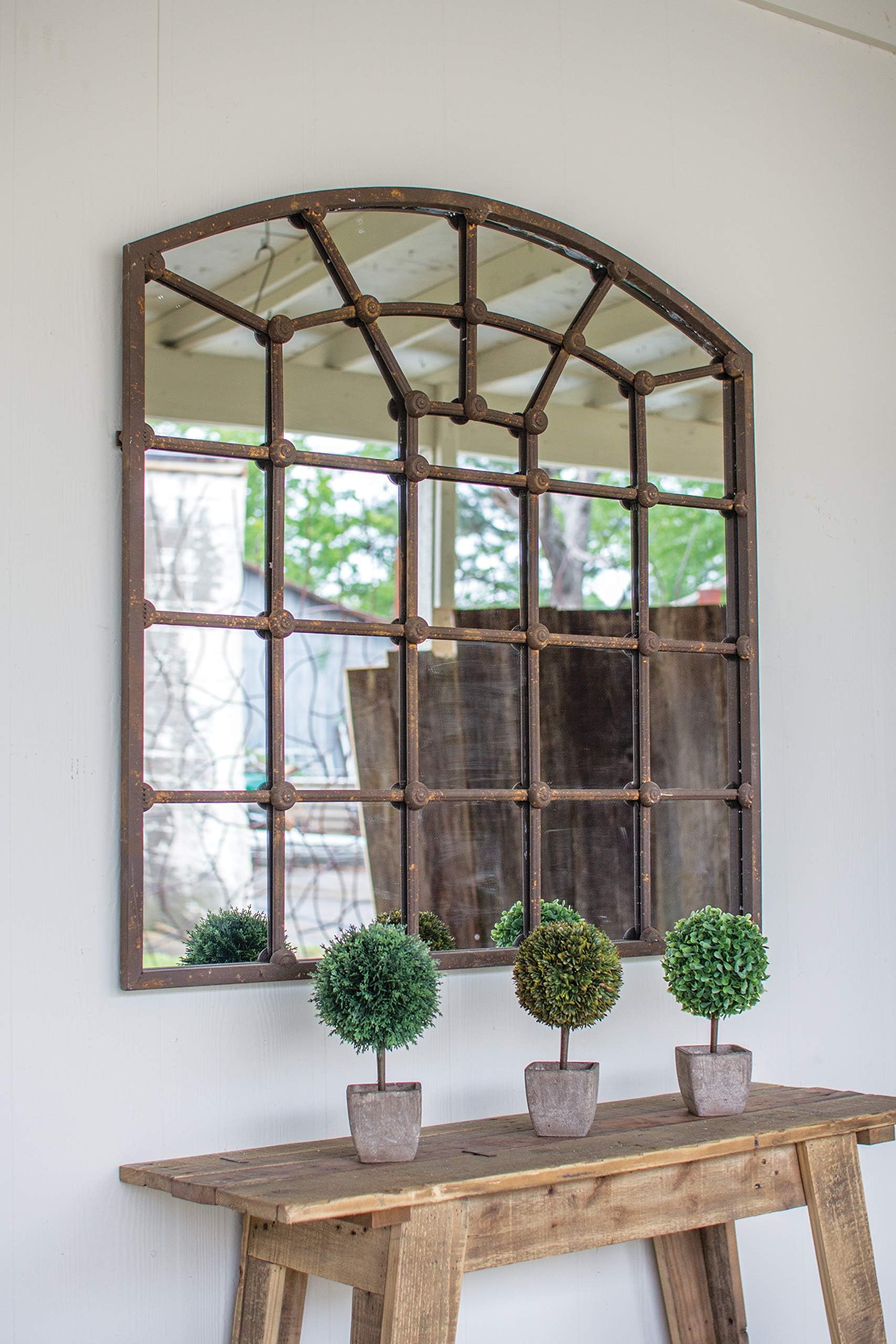 Amazon.com: Uttermost Avidan Antique Bronze Mirror : Home & Kitchen