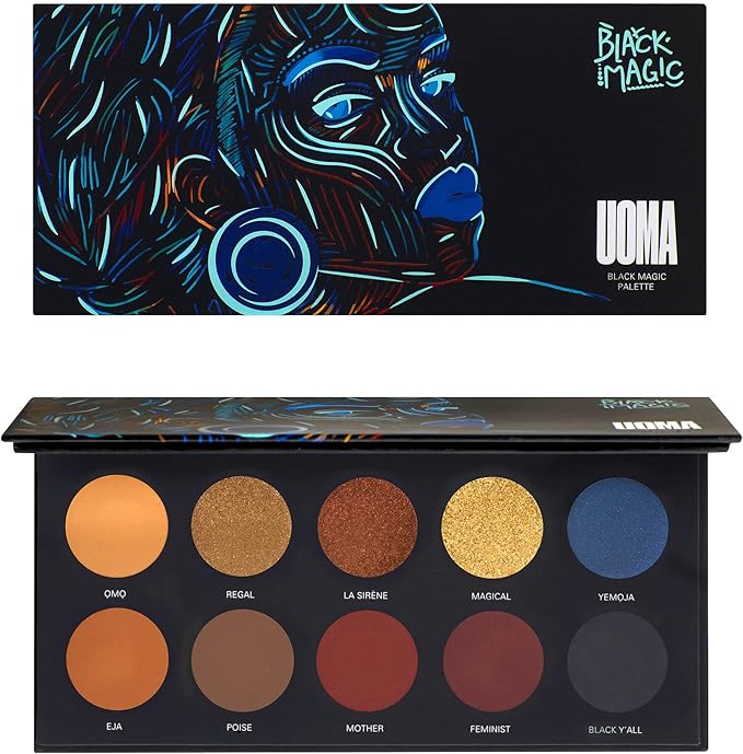 UOMA BEAUTY BLACK MAGIC COLOR PALETTE, 440g, POISE : Amazon.co.uk: Beauty