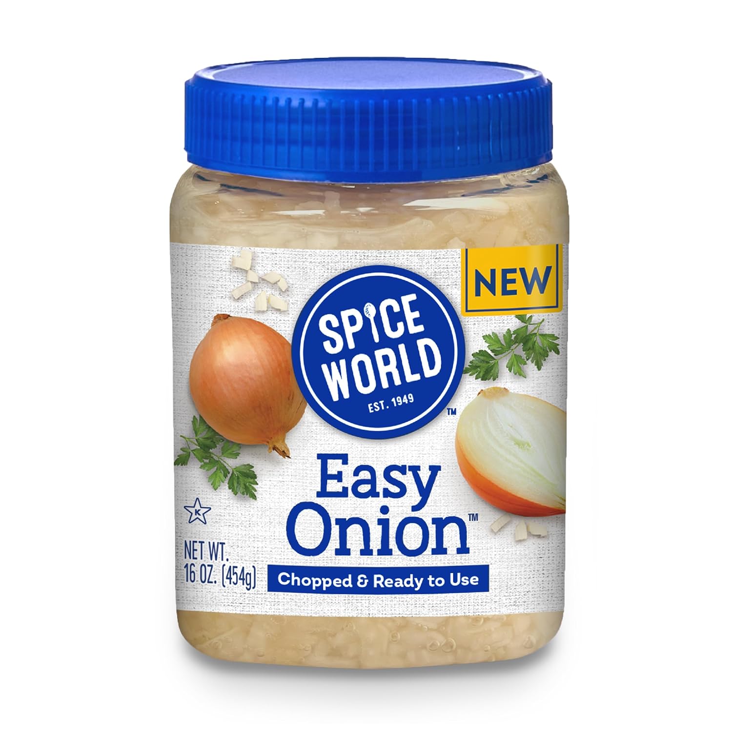 Amazon.com: Spice World Chopped Easy Onion – 16oz Ready-to-Use Minced ...