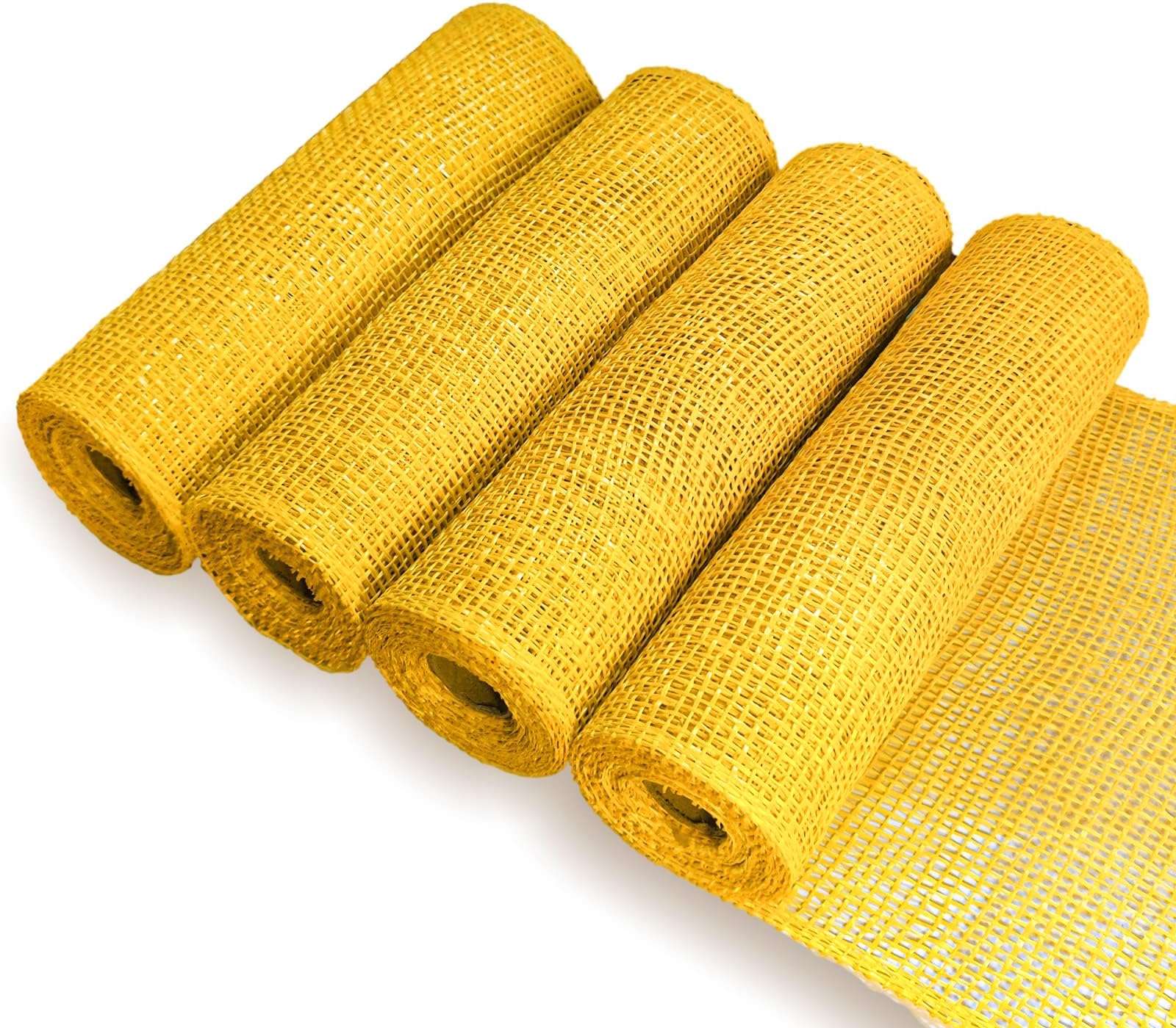Amazon.com: Craig Bachman 10" Poly Burlap Mesh: Yellow (10 Yards ...