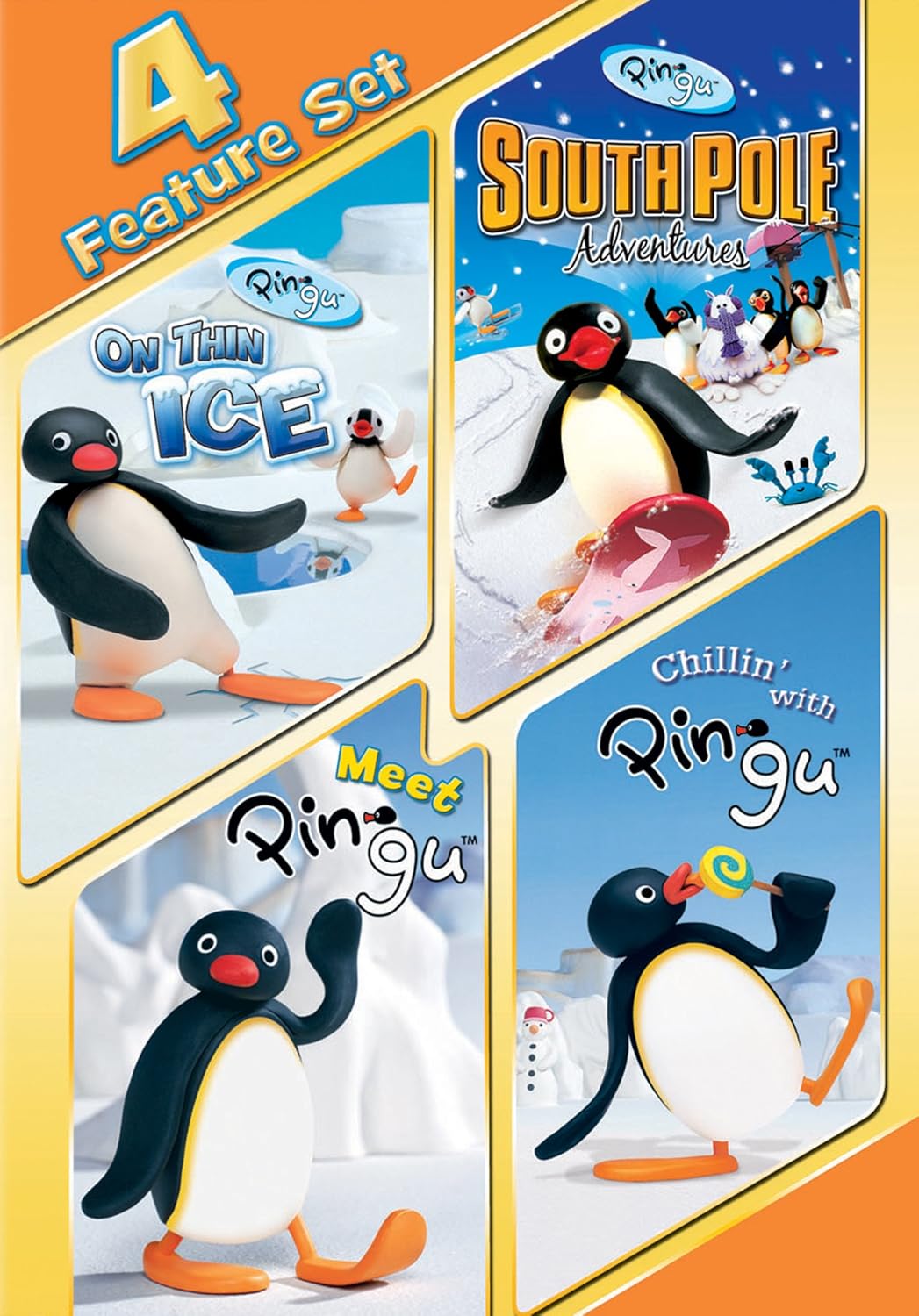 Pingu 4 Pack: Amazon.co.uk: DVD & Blu-ray