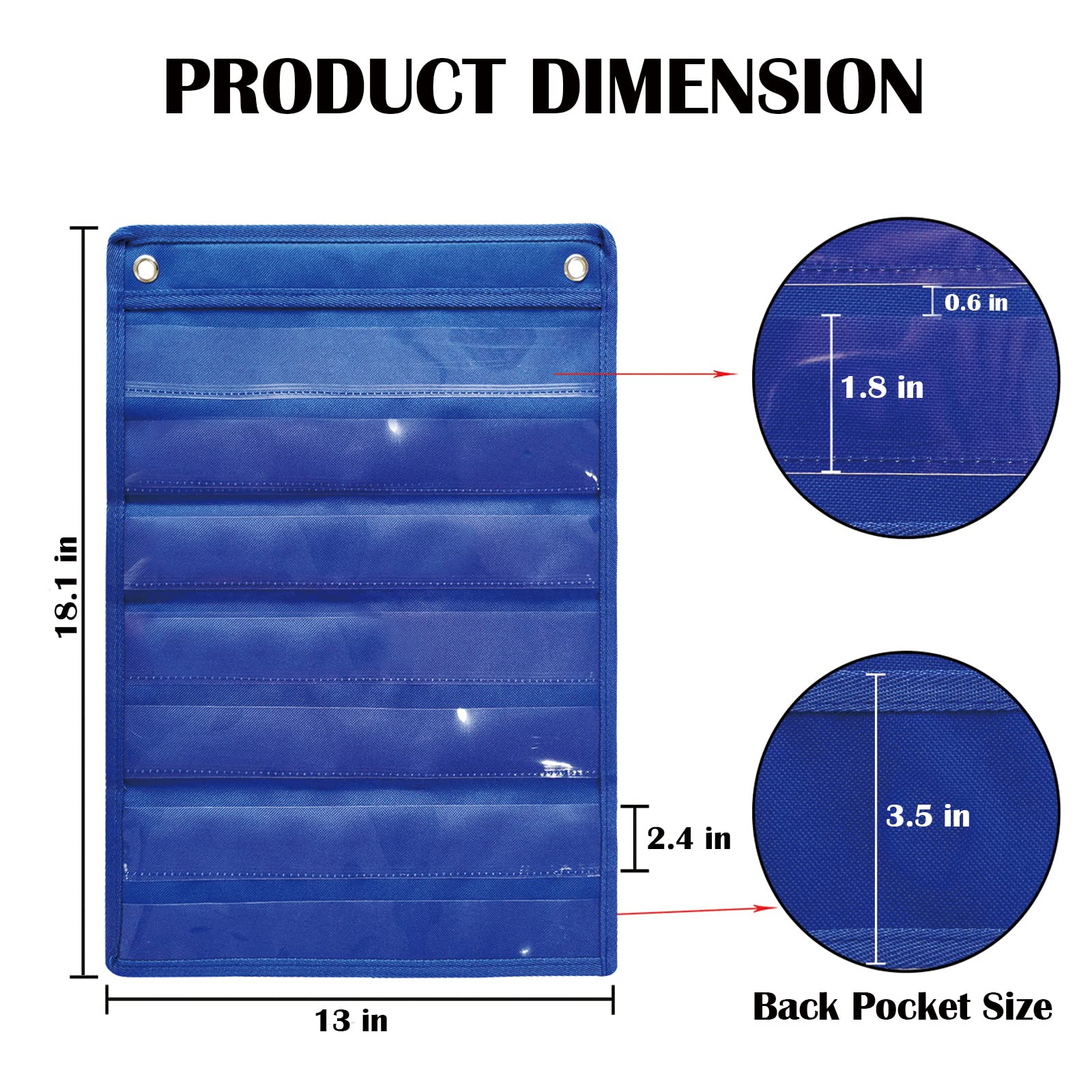 Snapklik.com : Standard Pocket Charts For Classroom Teacher Teaching ...