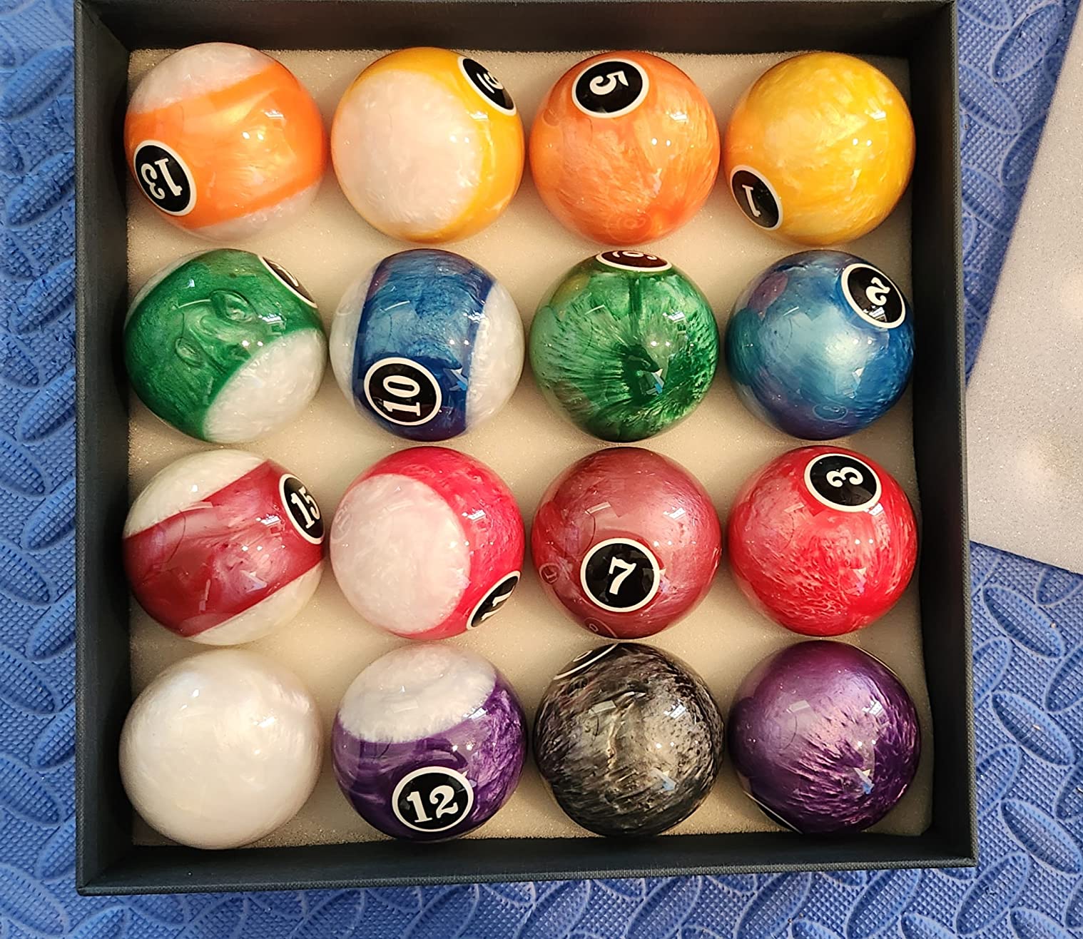 $17/mo - Finance CUEELF Billiard Ball Set 2-1/4 Inch 16 Balls for Pool ...