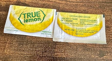 Amazon.com : True Lemon Crystalized Lemon 32 Packet Box (3 Pack)= 96 ...