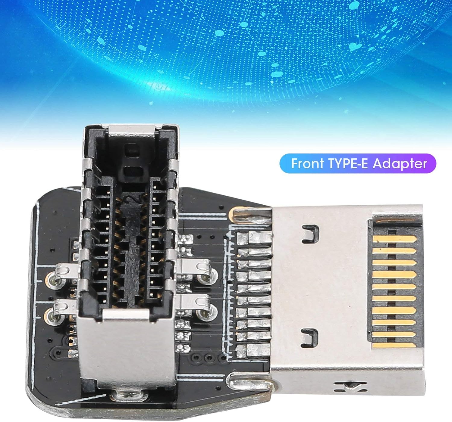 ASHATA USB 3.2 Front Panel Internal Connector, TYPEE Adapter Header PC ...