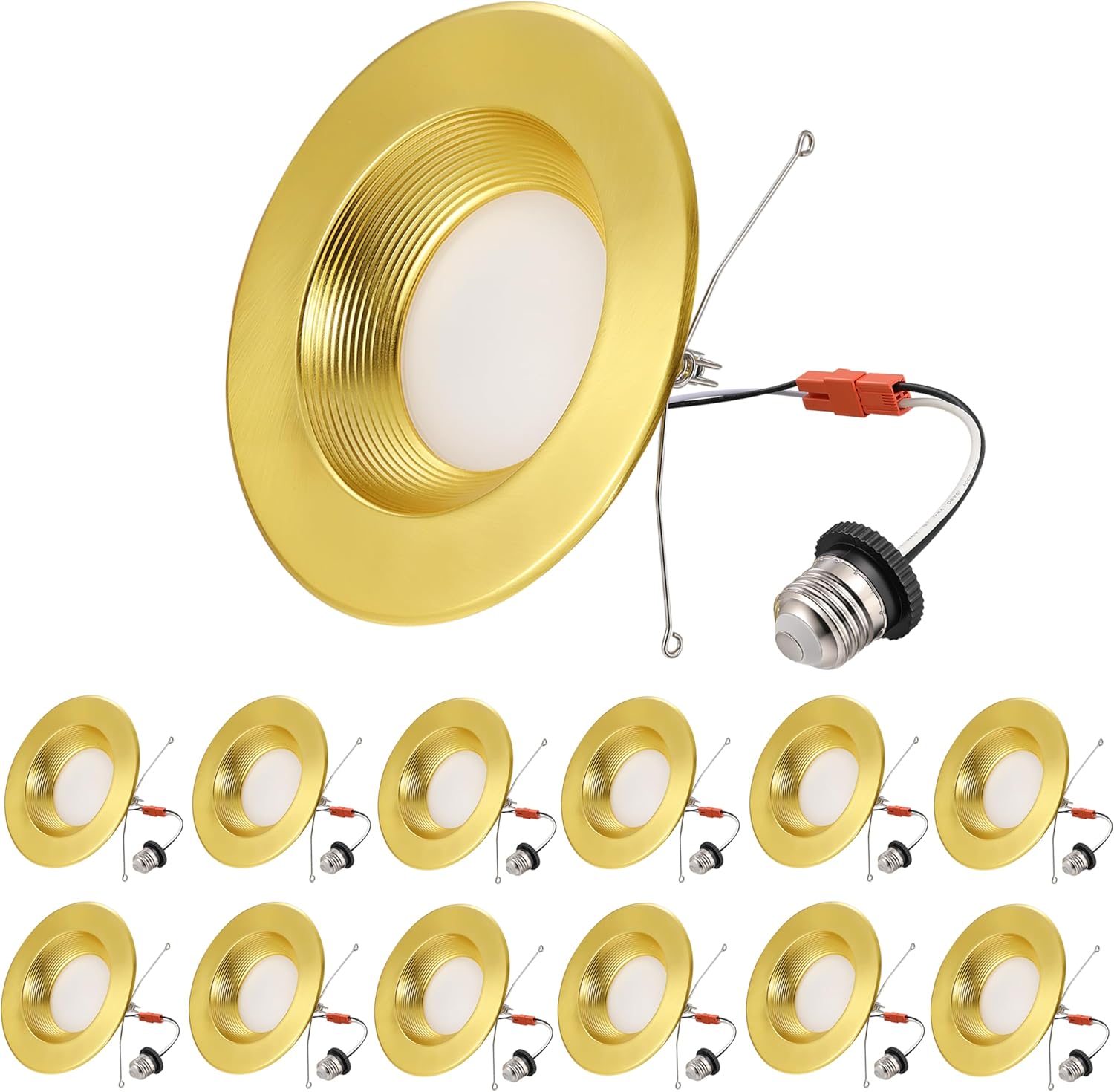 Wembanma 5/6 Inch LED Can Lights - Retrofit Recessed Lighting, 5CCT ...