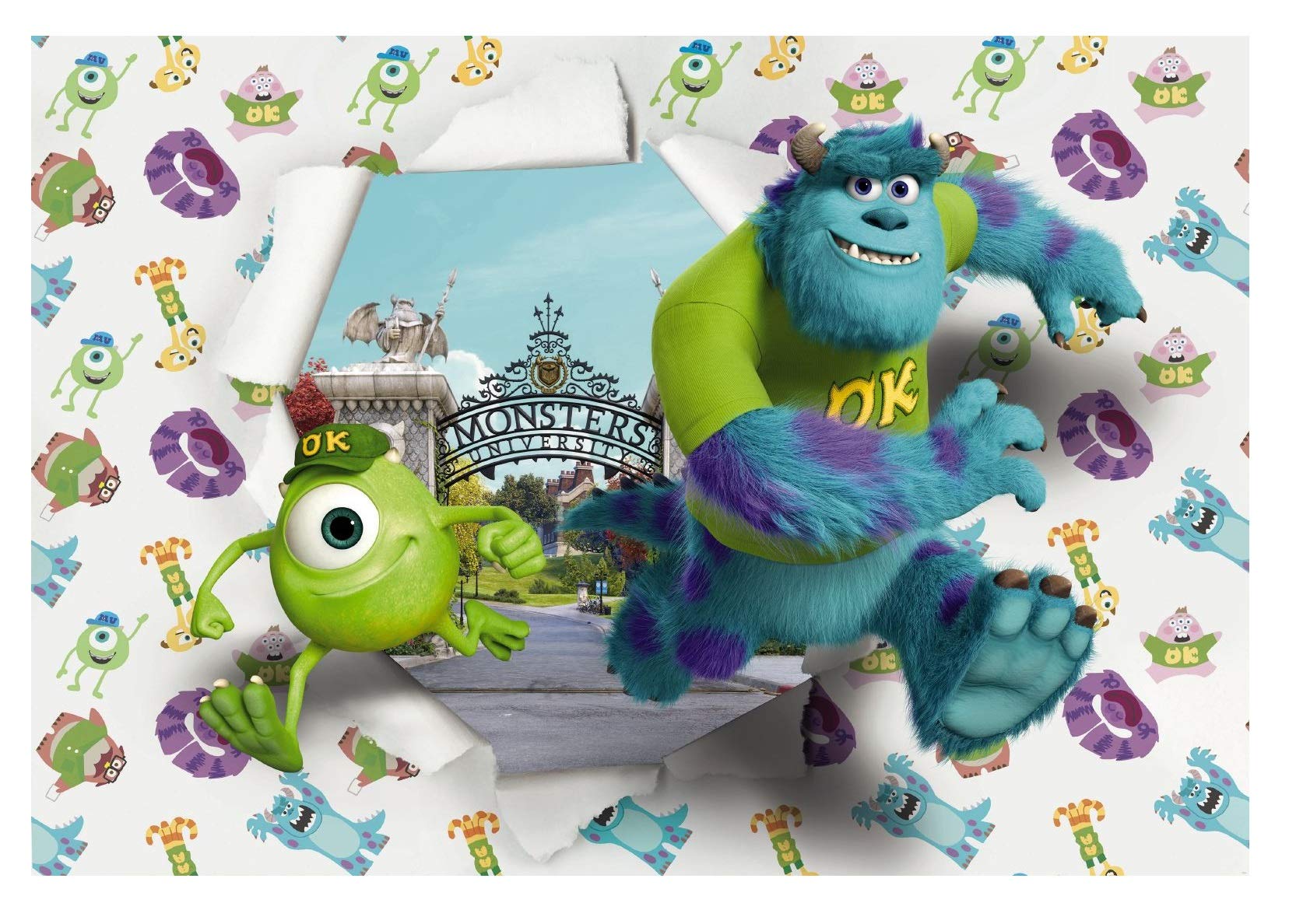 Monsters University Wallpaper Download Mike Wazowski James P. Sullivan
