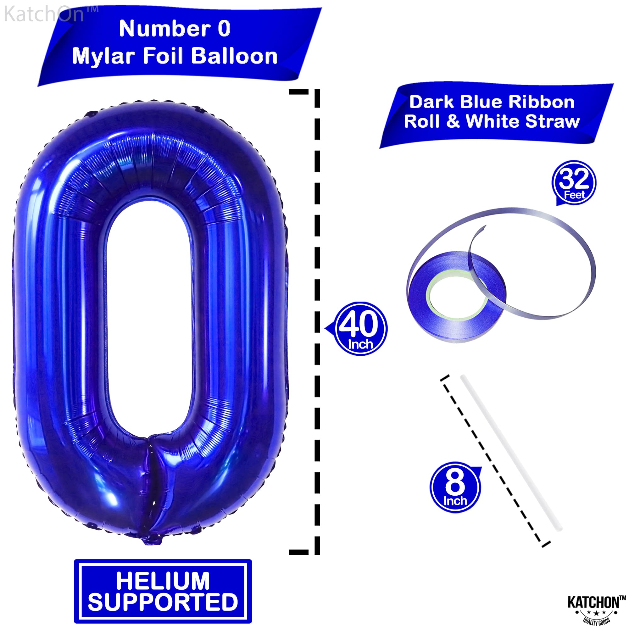 Real Blue Balloons