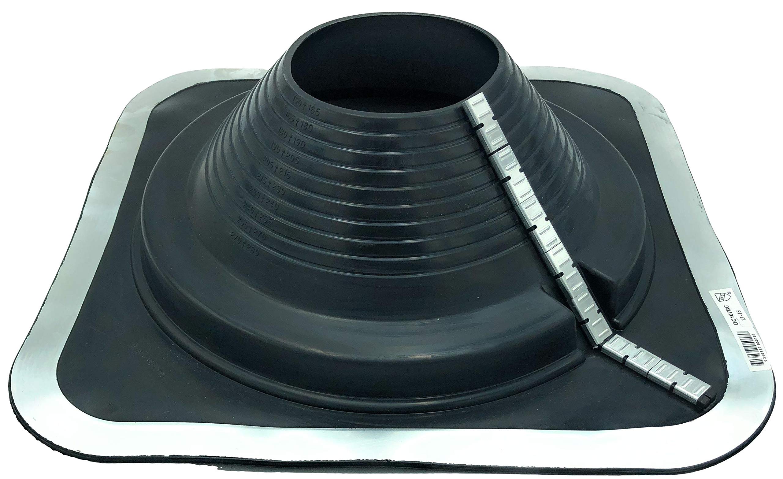 Dektite Metal Roof Pipe Flashing Boots Kit - Comes with Free Screws ...