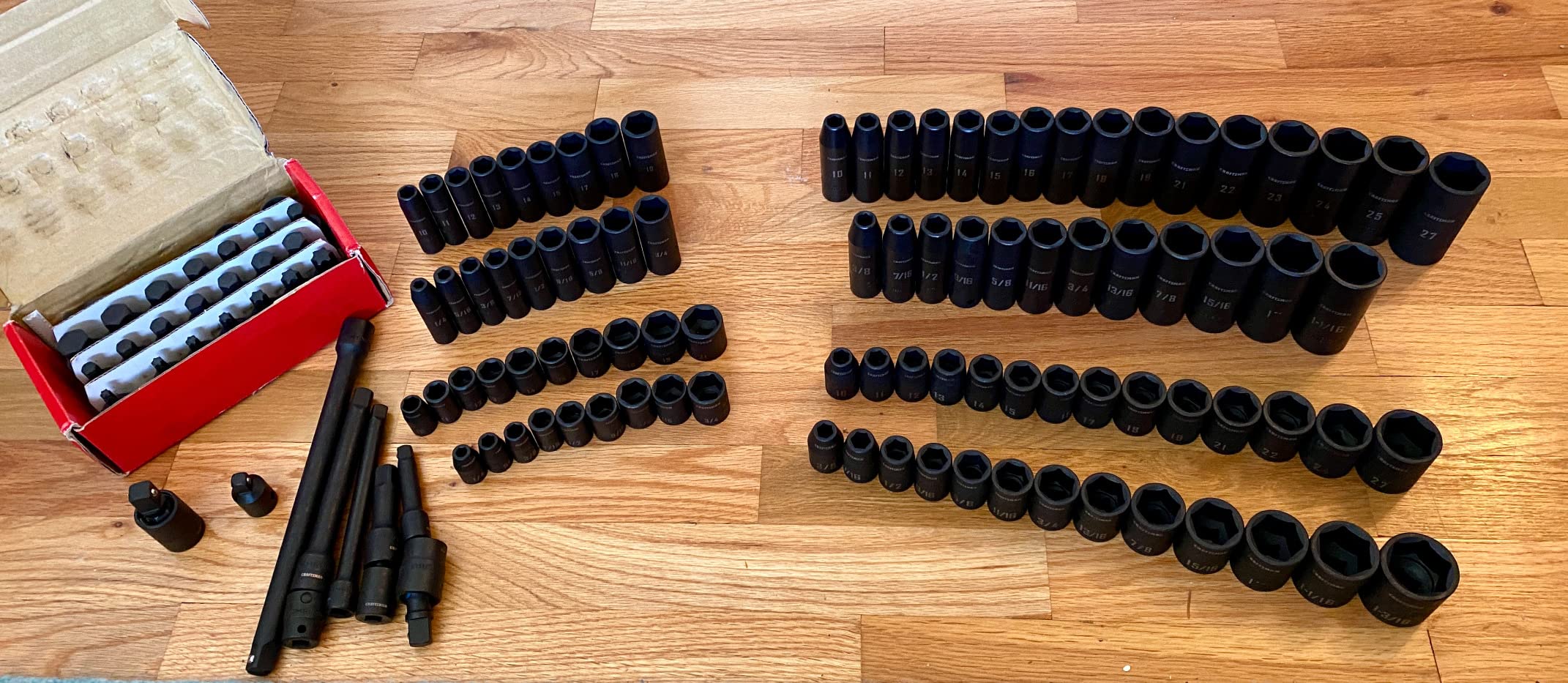 $12/mo - Finance Craftsman Mechanic Tool Set, Impact Socket Set, SAE ...