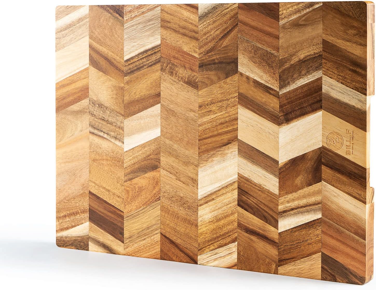 Amazon.com: Bill.F Acacia Wood Cutting Board, 18" Large Kitchen ...