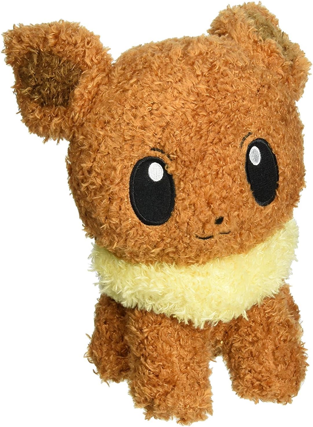 Amazon.com: Sekiguchi Pokemon MokoMoko Eevee Fluffy Stuffed Plush ...