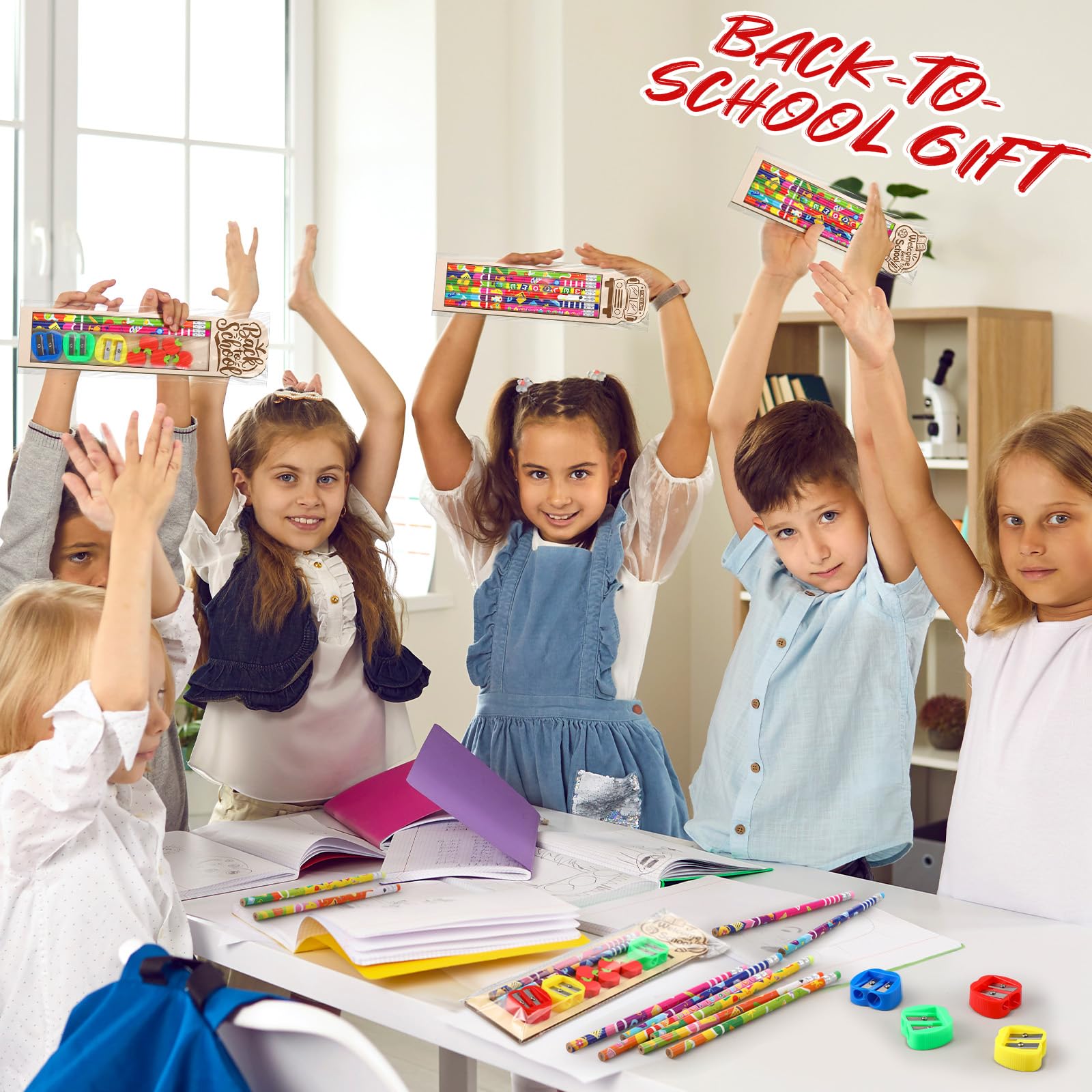 Snapklik.com : 90 Pcs /15 Set Back To School Stationery Pencils Set ...