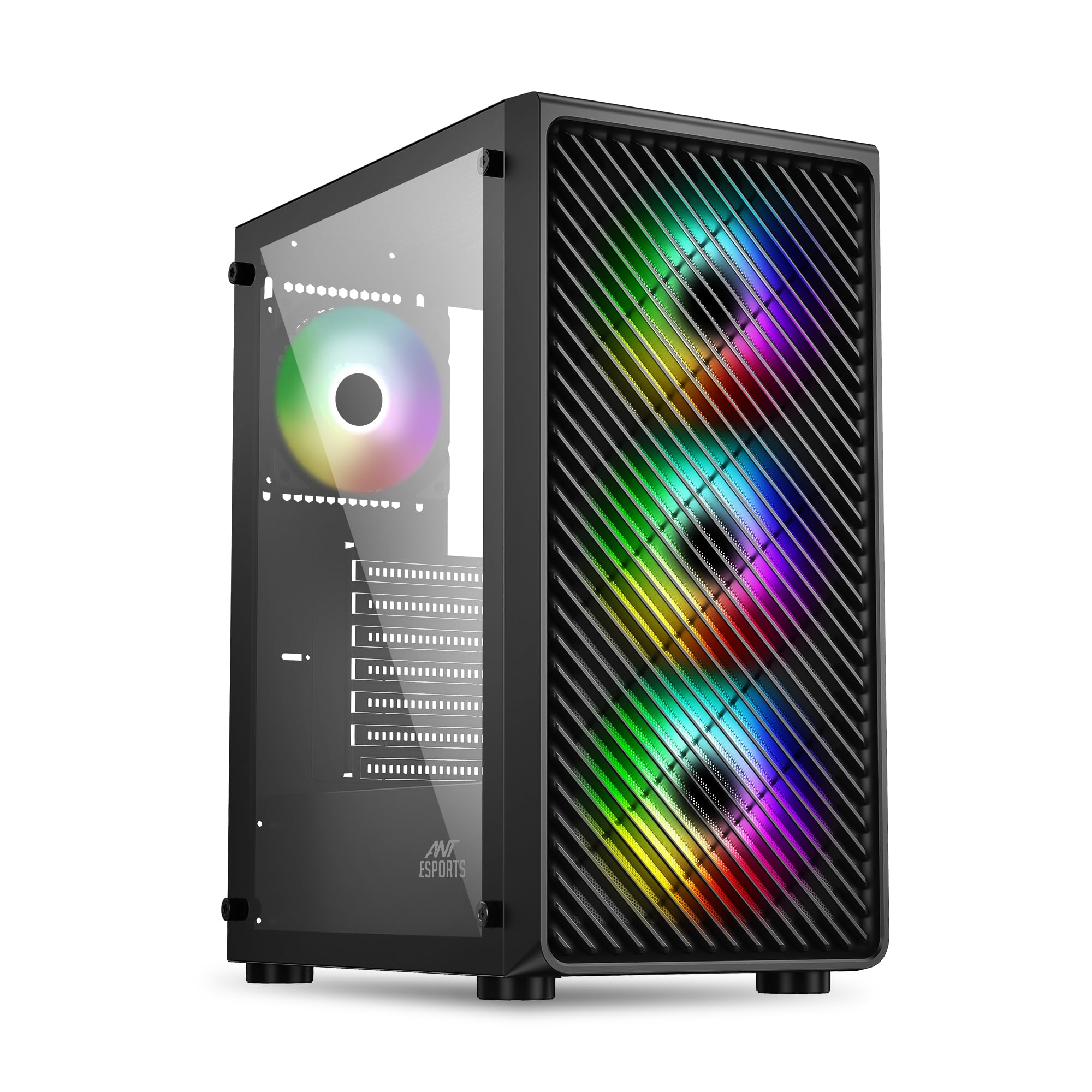 Amazon.in: Buy Ant Esports 211 Air Mid-Tower Computer Case/Gaming ...