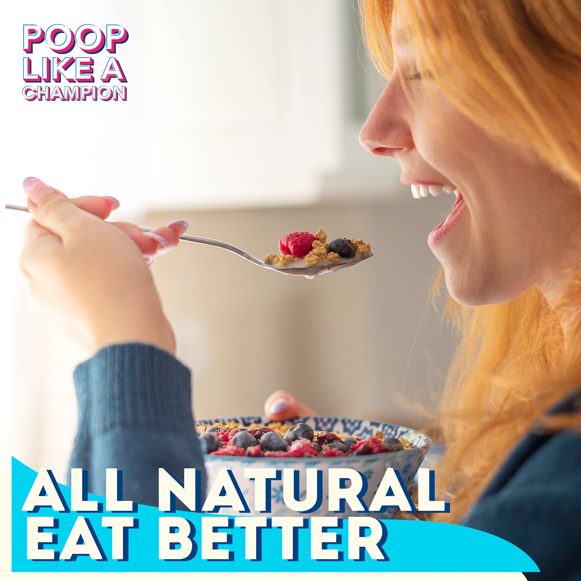 Buy Poop Like A Champion Healthy Choice Ultra High Fiber Cereal - A Low ...