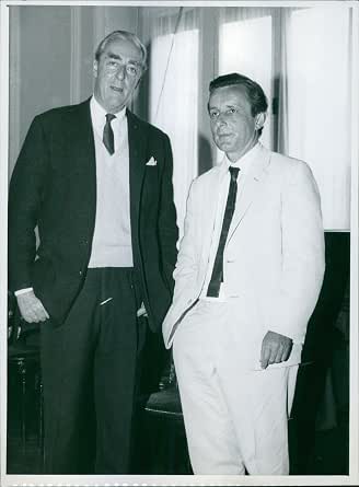 Amazon.com: Vintage photo of Stuart Burge standing together with ...