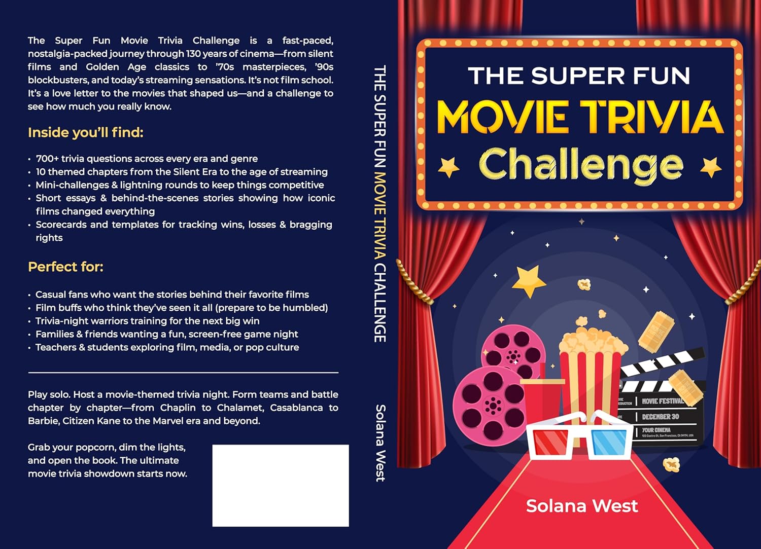 The Super Fun Movie Trivia Challenge - Kindle edition by West, Solana ...