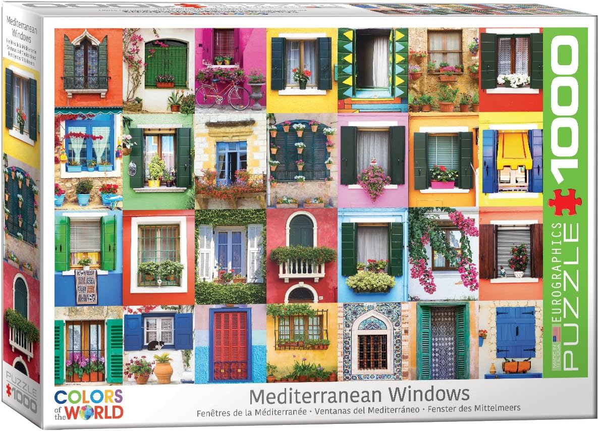 BBOLDIN Colorful Doors and Window Jigsaw Puzzles for Adults 1000 Pieces ...