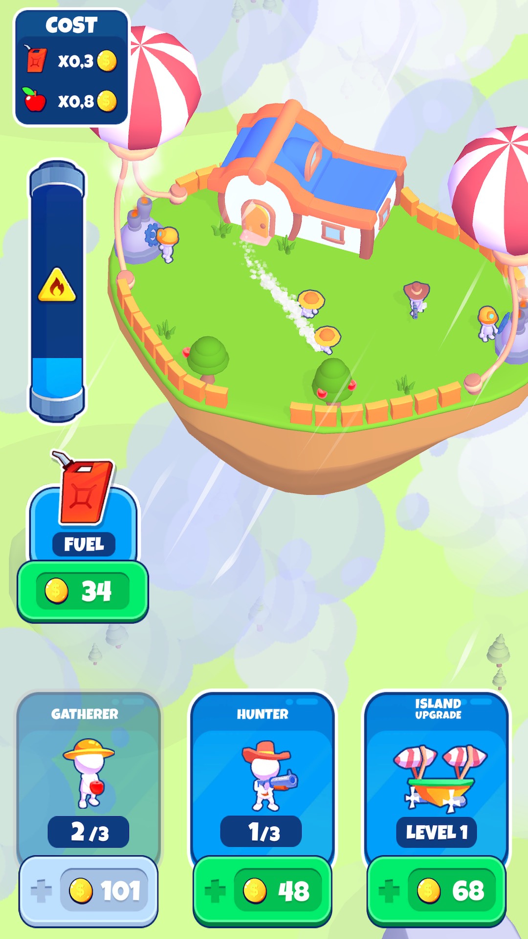 Flying Island: Tapping games - islands of adventure - App on the Amazon ...