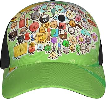 Bfdi-Battle for Dream-Island Baseball Hat Hip Hop Caps Sun Hat Outdoor ...