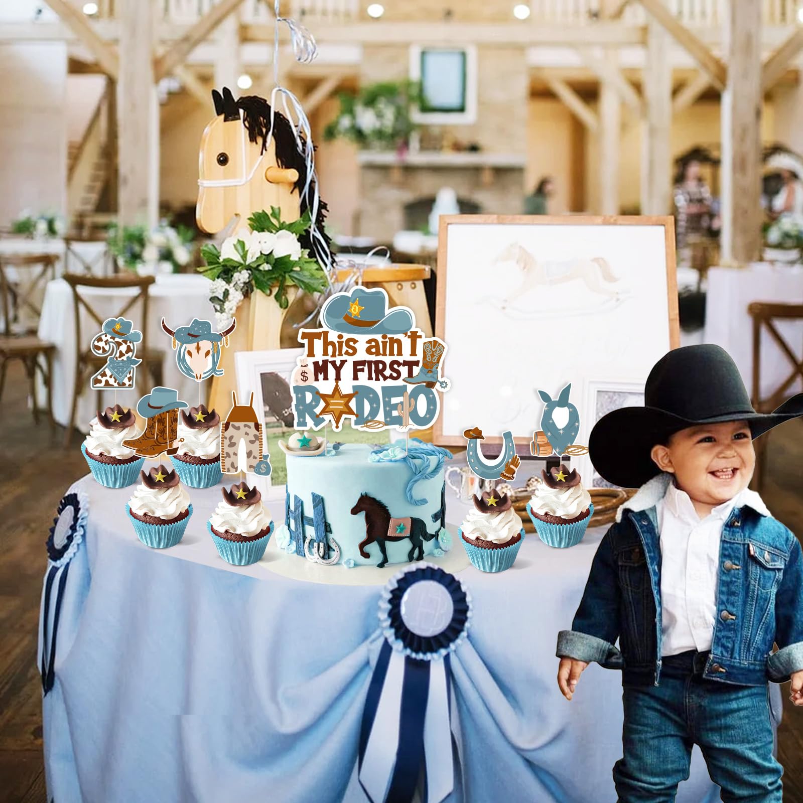 My First Rodeo Birthday Decorations Girl Party Inspo My 2nd Rodeo ...