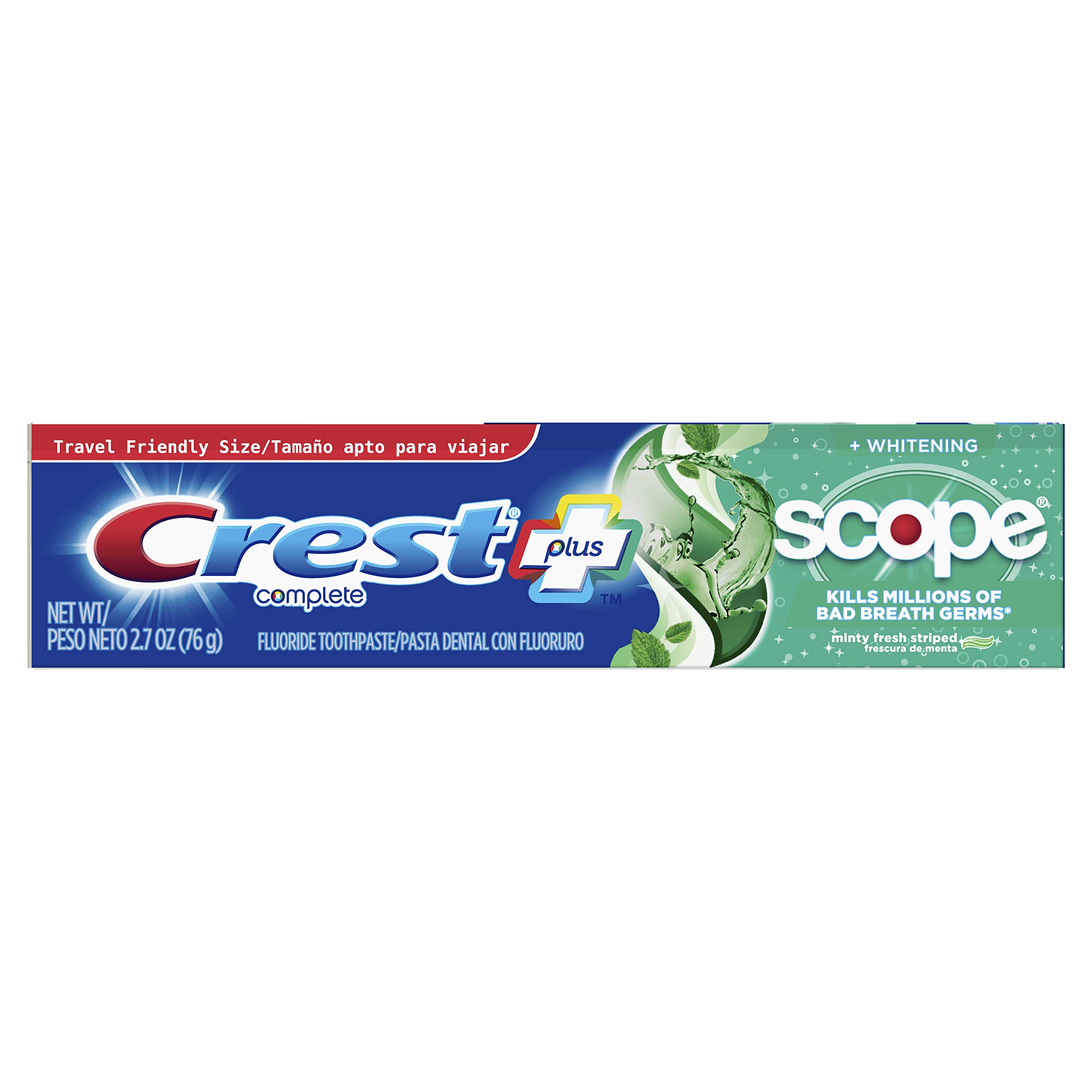 Snapklik.com : Crest Complete Plus Whitening Toothpaste, Scope Minty ...