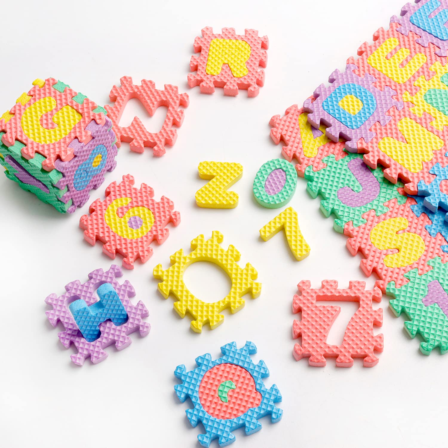 Colorful Foam Alphabet Blocks Letters
