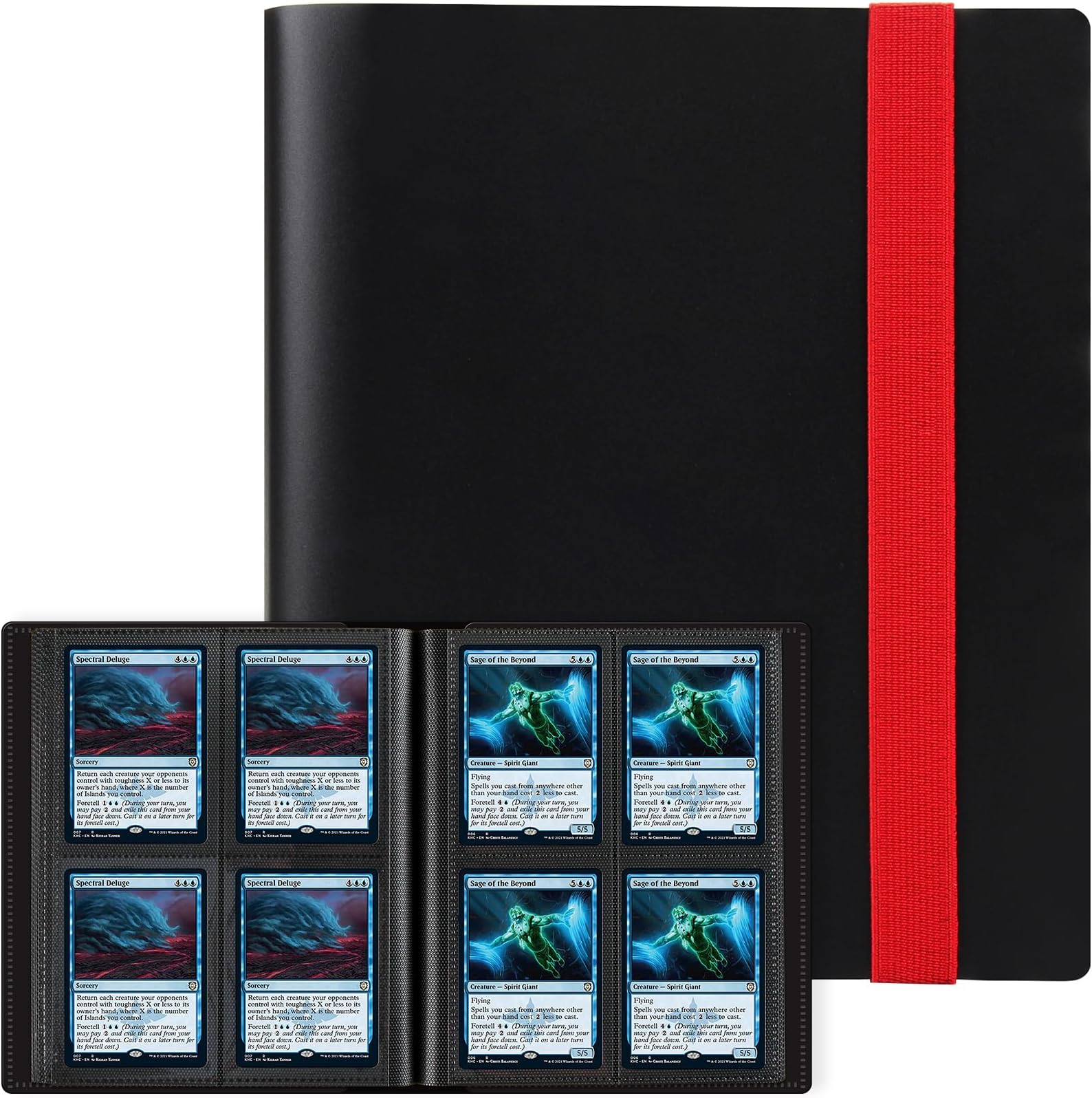 Amazon.com: Vault X Binder - 4 Pocket Trading Card Album Folder - 160 ...