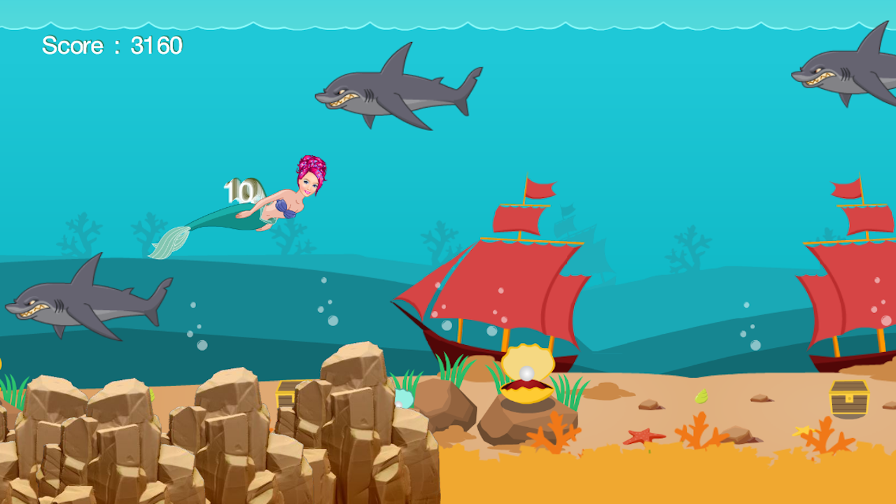 Mermaid Shark Bite - App on the Amazon Appstore
