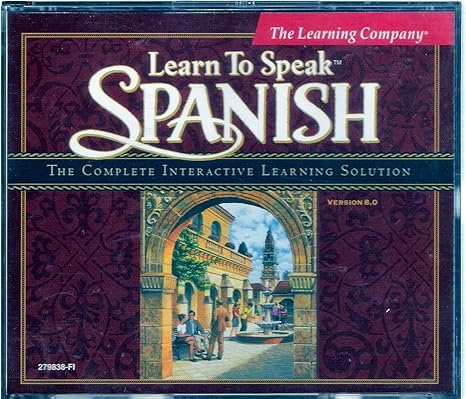 Amazon.com: Learn to Speak Spanish: The Complete Interactive Learning ...