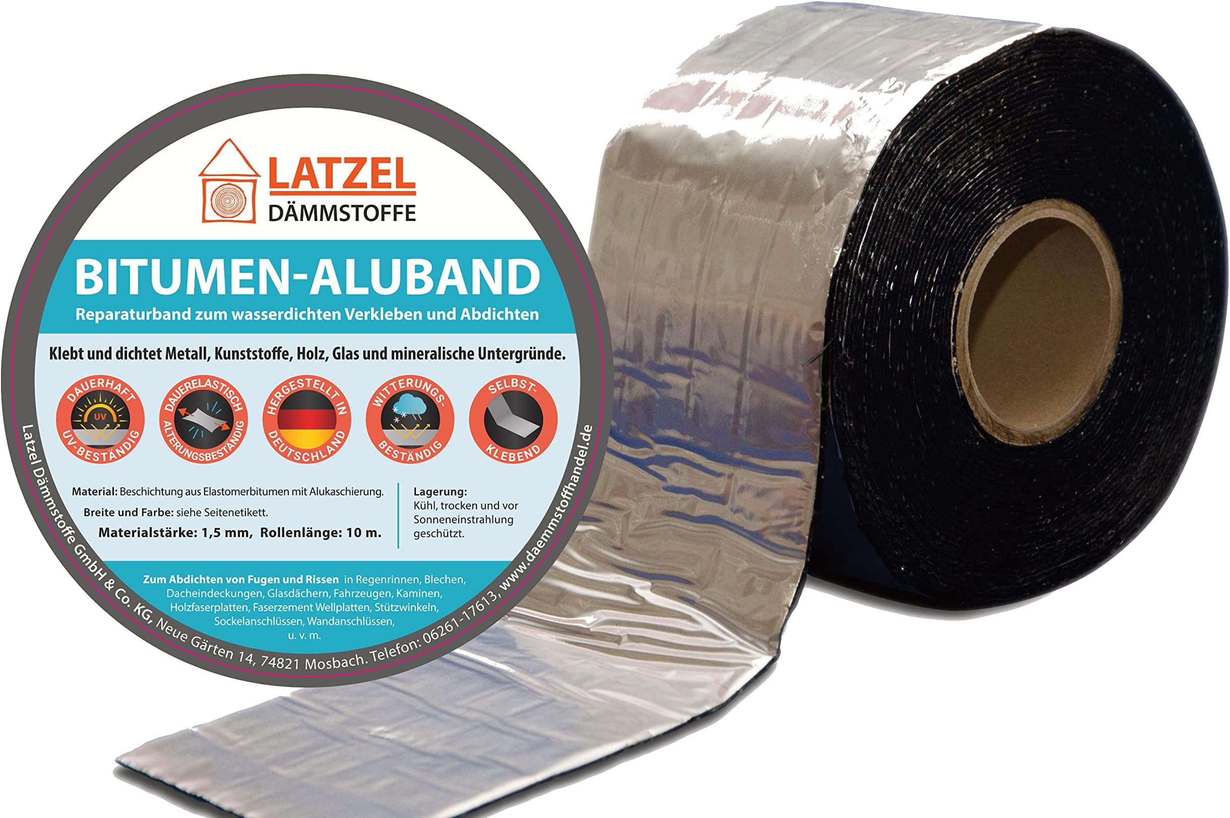 Ruban d'étanchéité en aluminium bitumé - Ruban de réparation de bitume ...