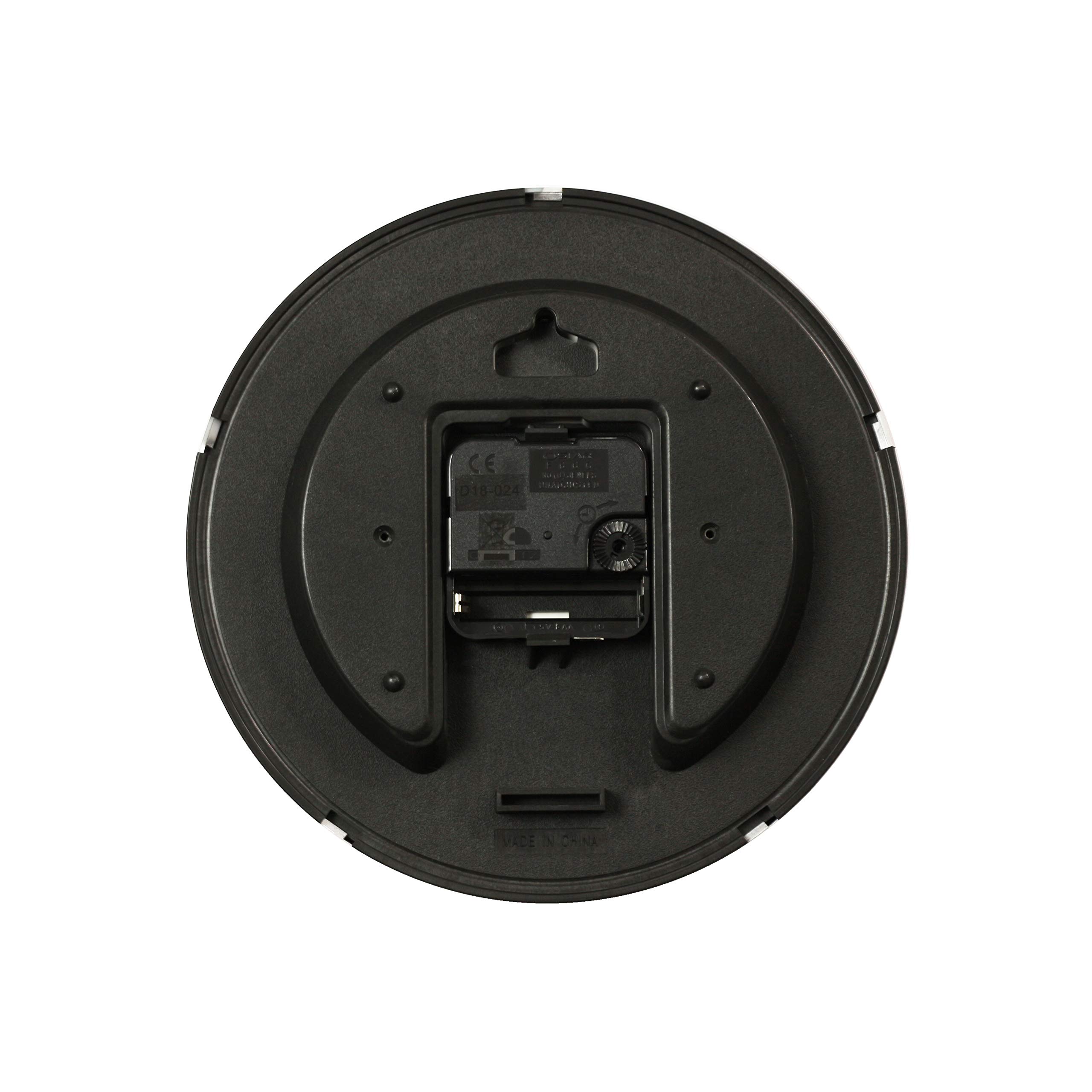 Jones Clocks® Dime Small Round Wall Clock - Kitchen Clock - Living Room ...