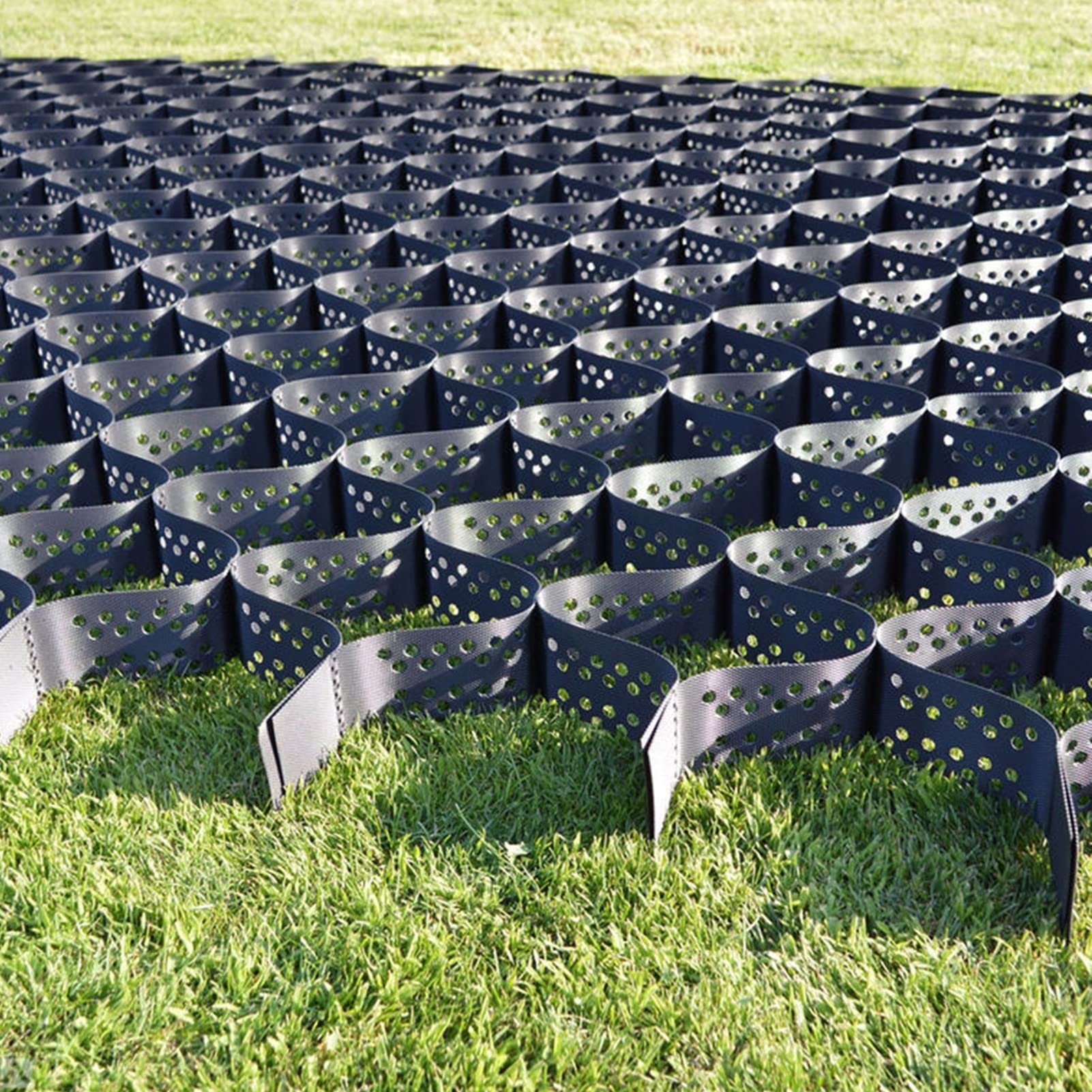 Buy Heavy-duty Geogrid Paver, 2 Inch Depth Geocell Grid with Drain ...