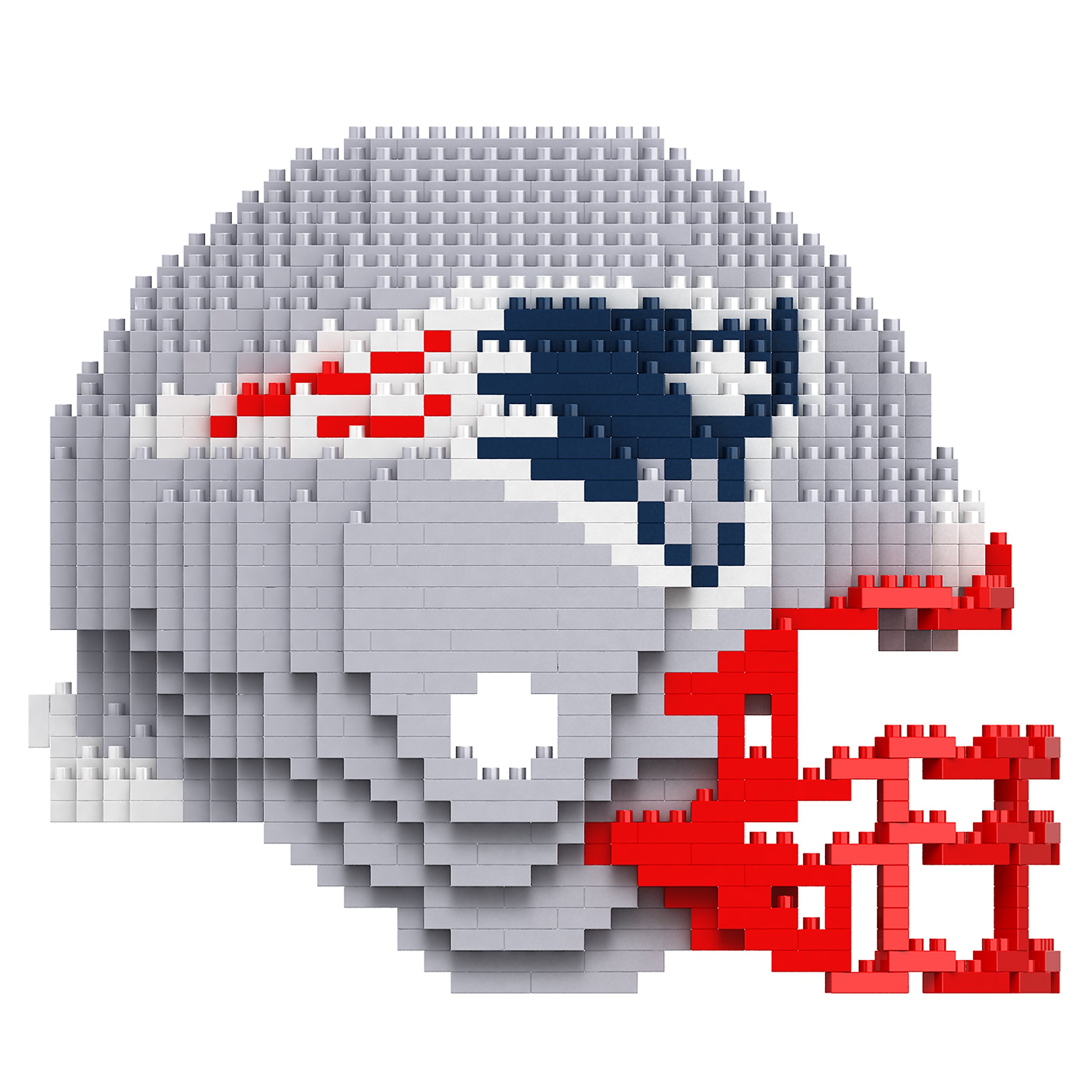 FOCO NFL 3D BRXLZ Construction Toy Blocks Set - Helmet