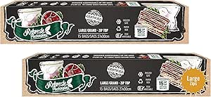Refresh Packaging Freezer Bags - 100% Certified Ziplock Bags ...