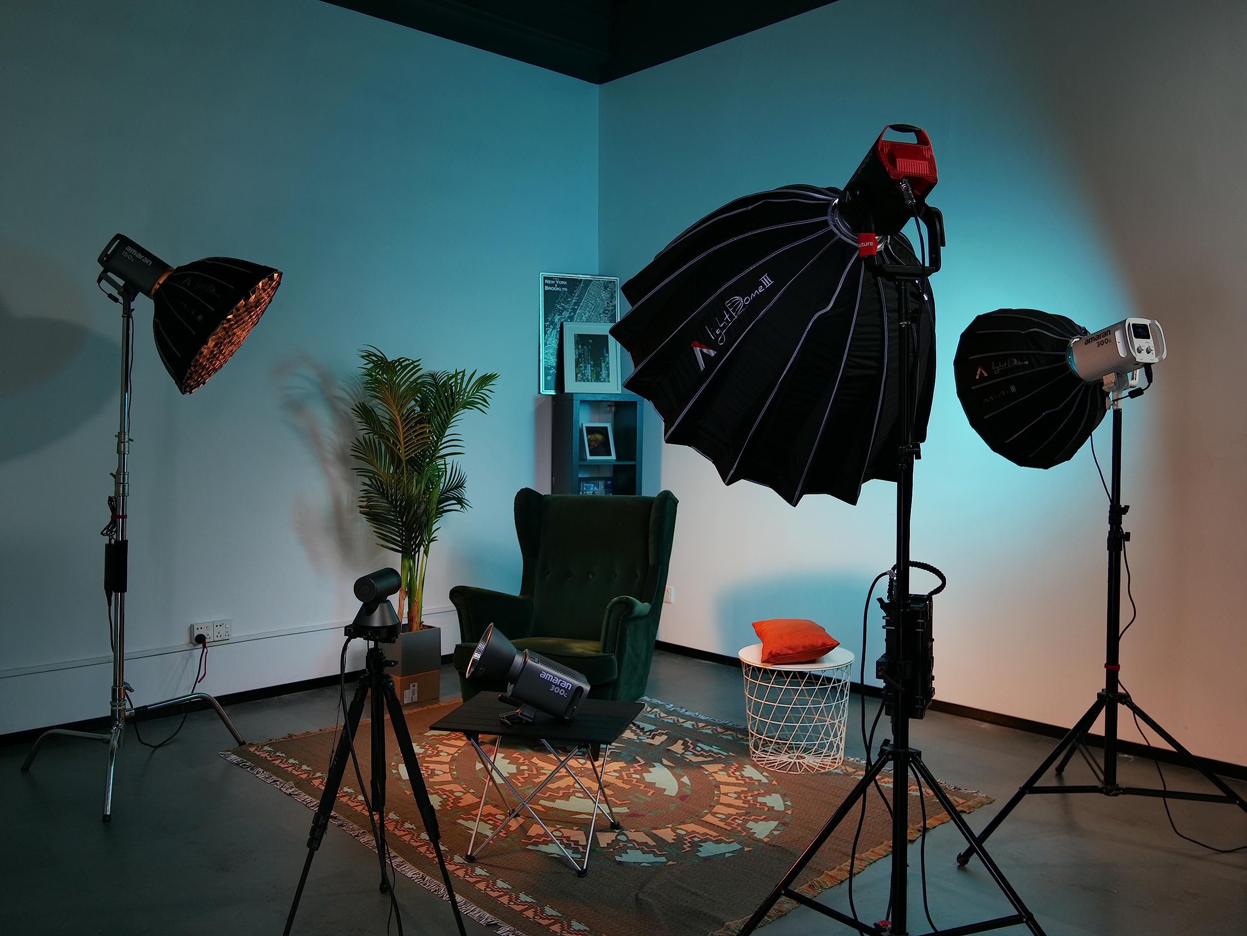 Aputure Light Dome III Studio Softbox Bowens Mount with Diffuser Cloth ...