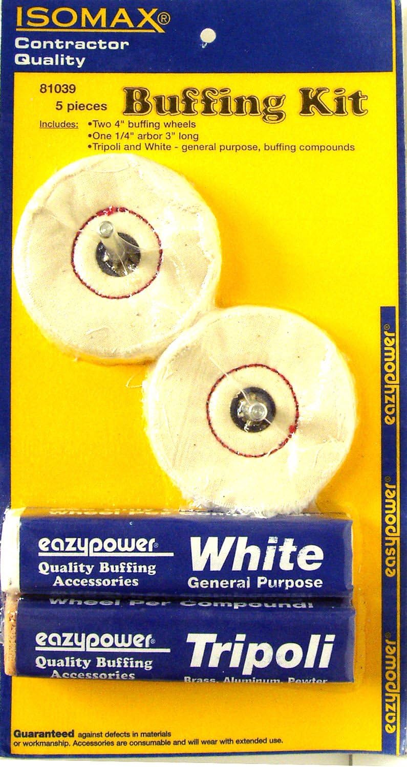 Eazypower 81039 Buffing/Compound Kit, 4-Piece - Automotive Power ...