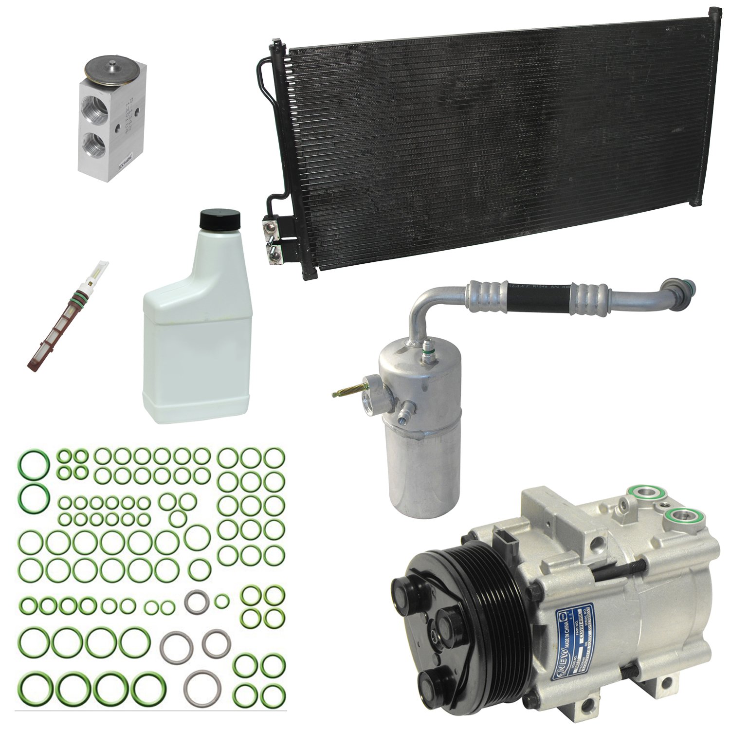 Amazon.com: UAC KT 1569A A/C Compressor and Component Kit : Automotive